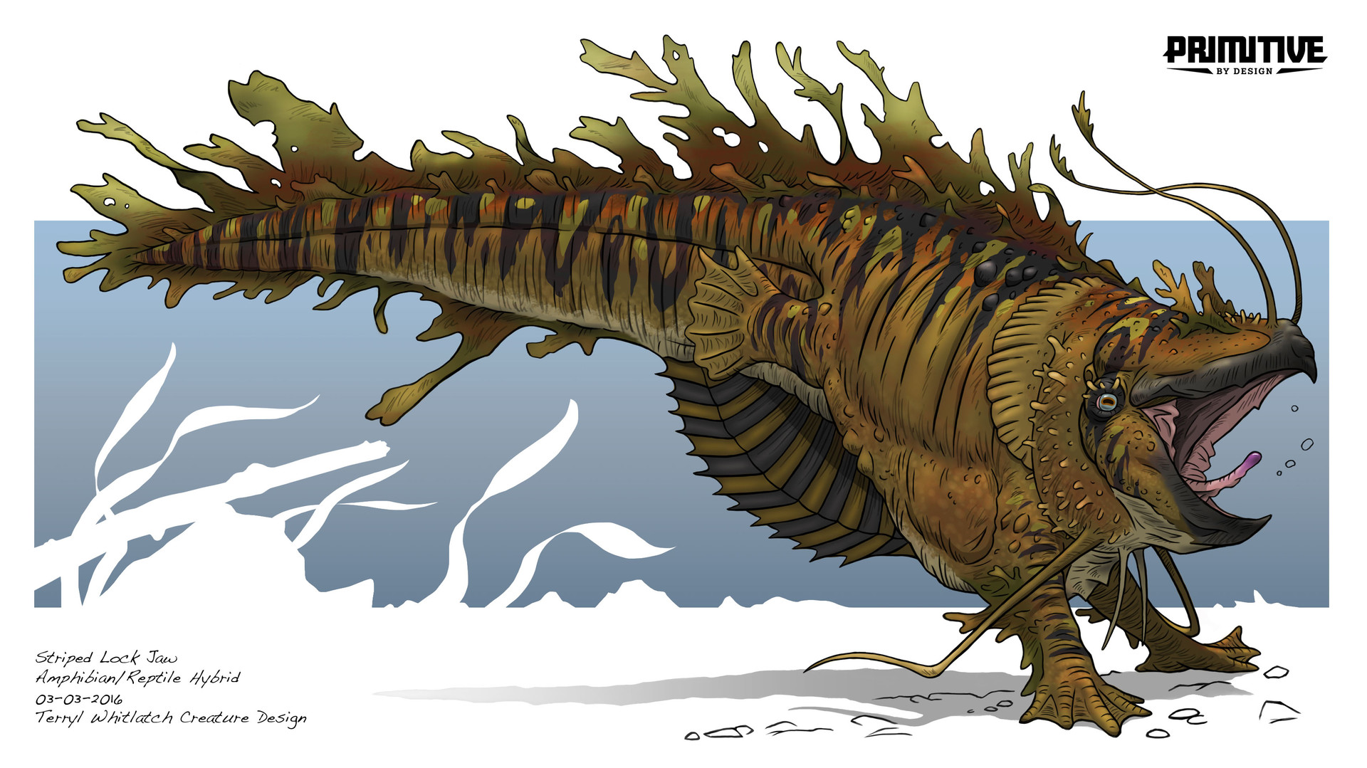 ArtStation - Striped Lock Jaw