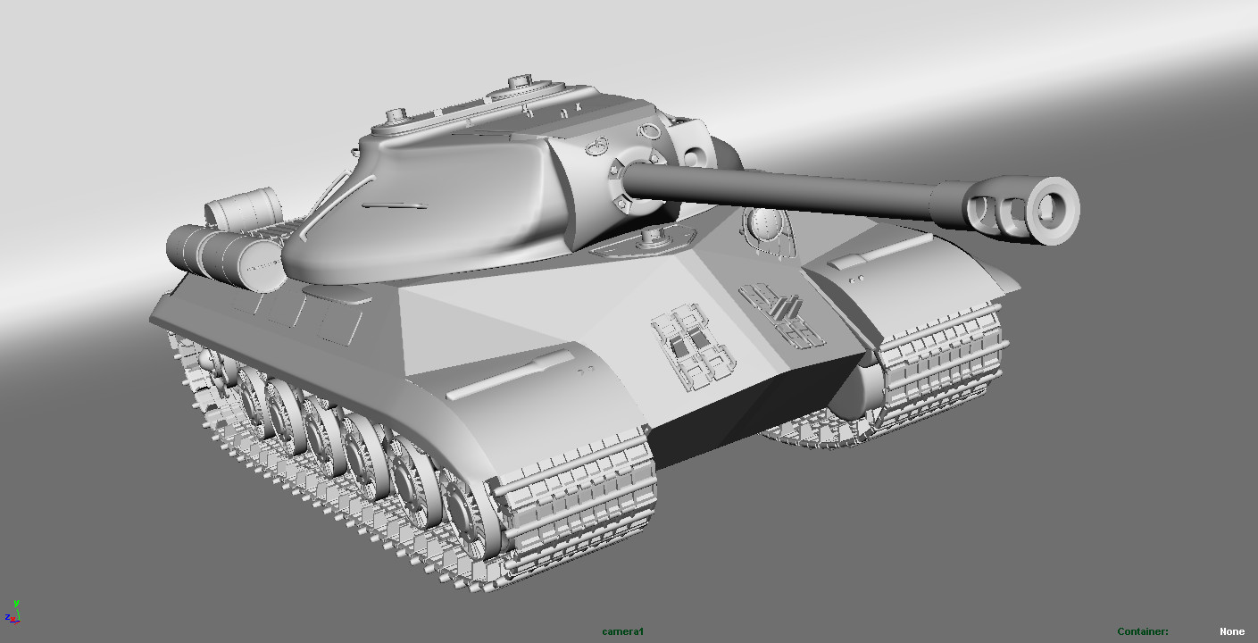 Angelo Hurtado - IS3 TANK MODEL