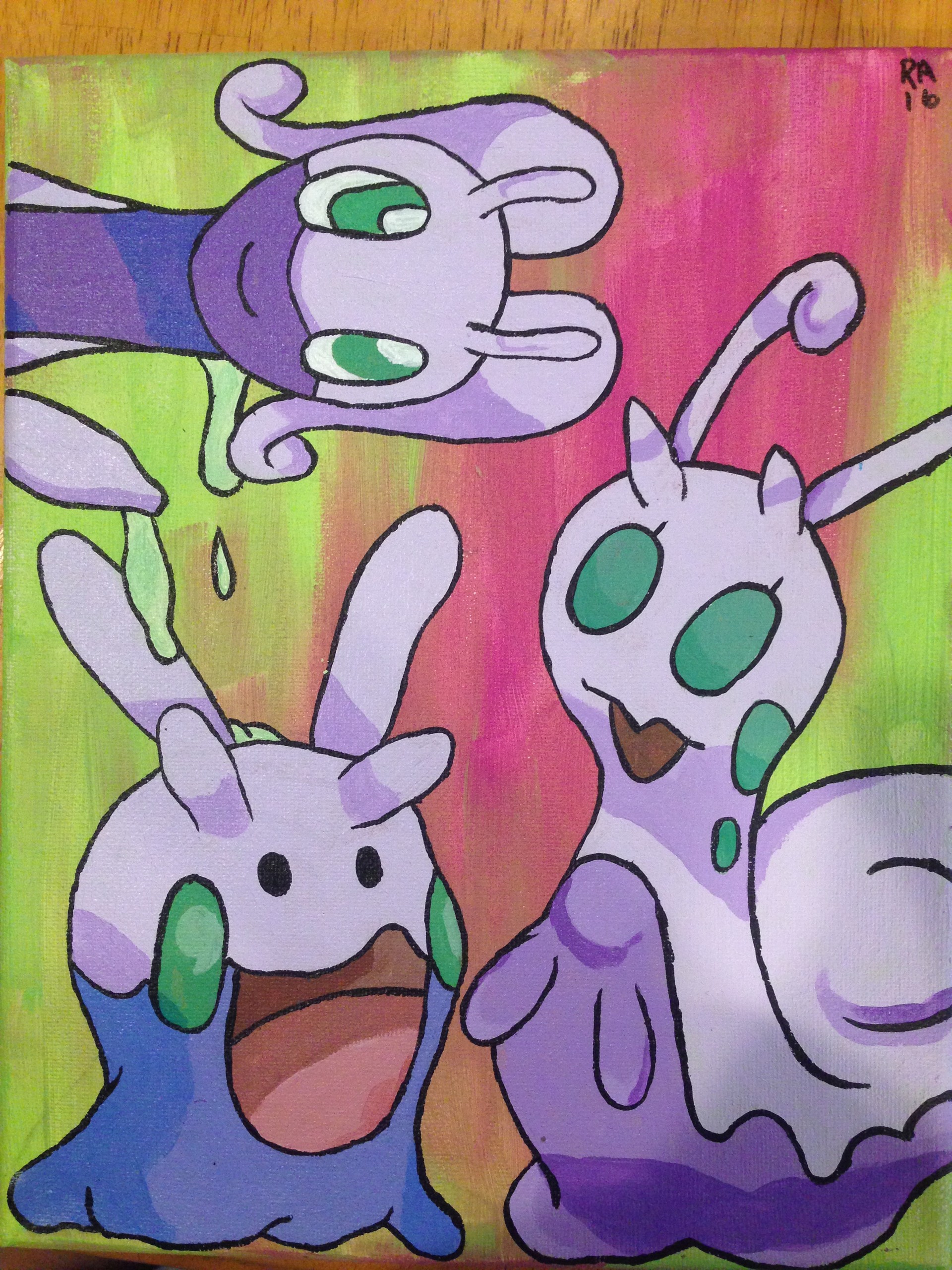 ArtStation - Goomy Evolution