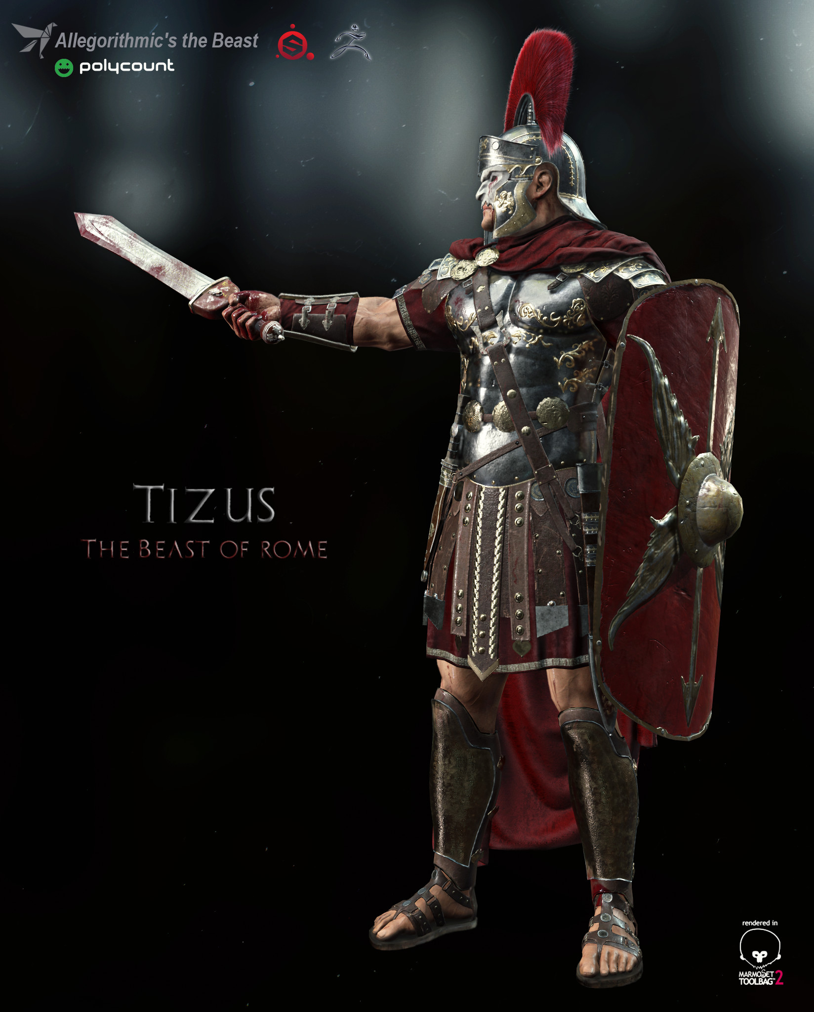 ArtStation - TIZUS The Beast Of Rome