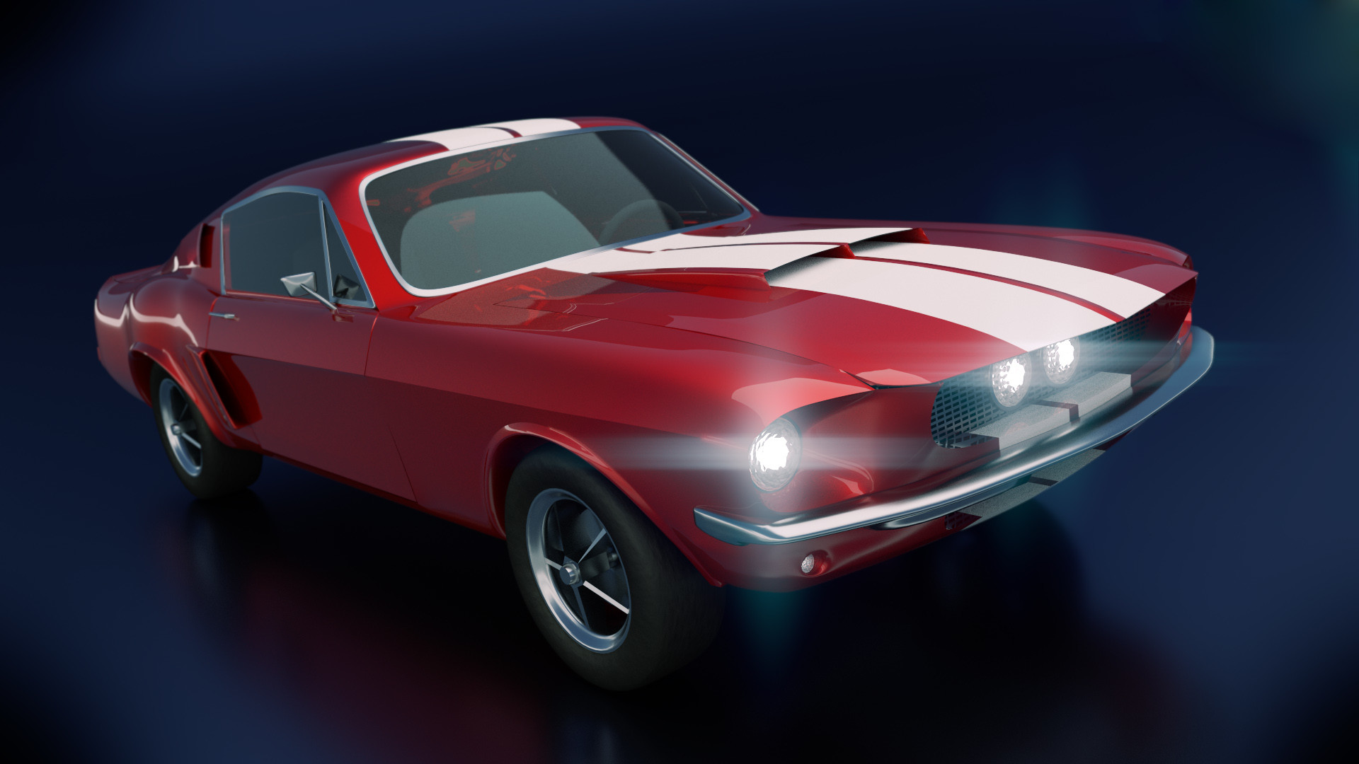 ArtStation - Red Car