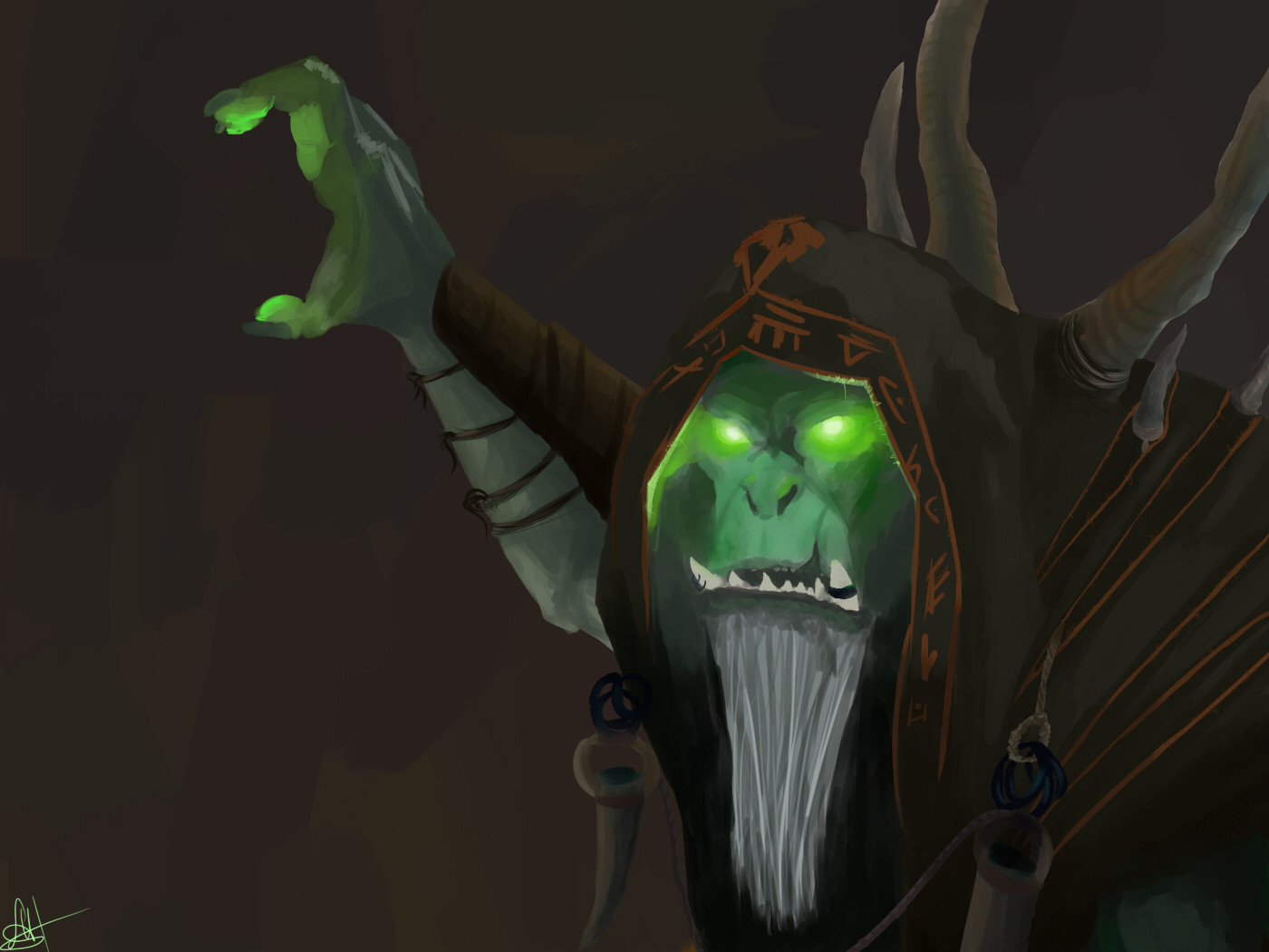 ArtStation - Gul'Dan