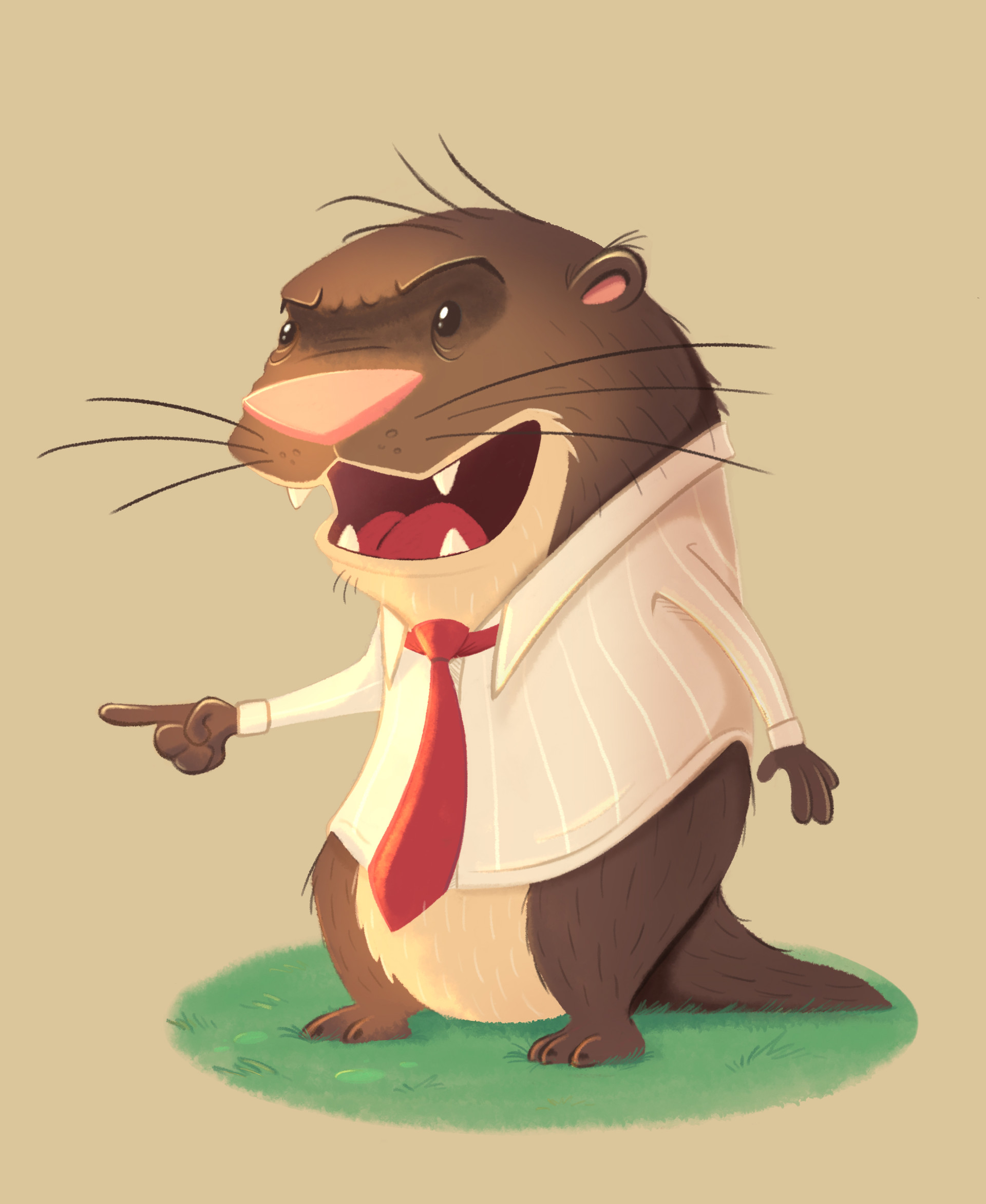 ArtStation - Grumpy Otter