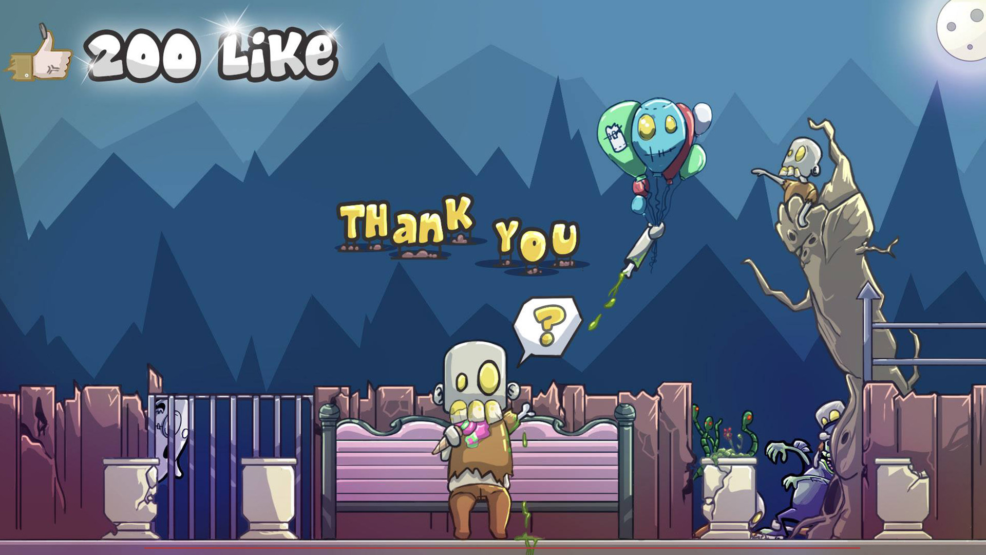 ArtStation - Freaky monster 200 likes FB illustration