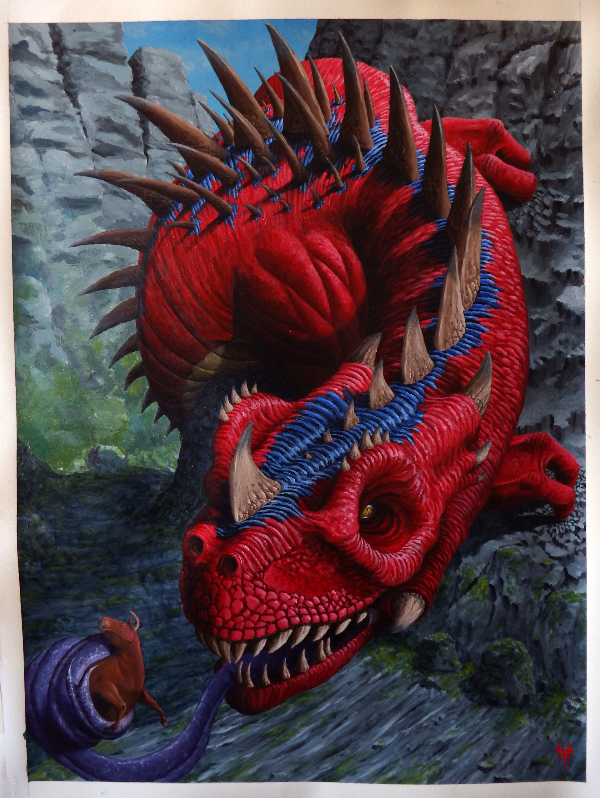 ArtStation - Red Dragon