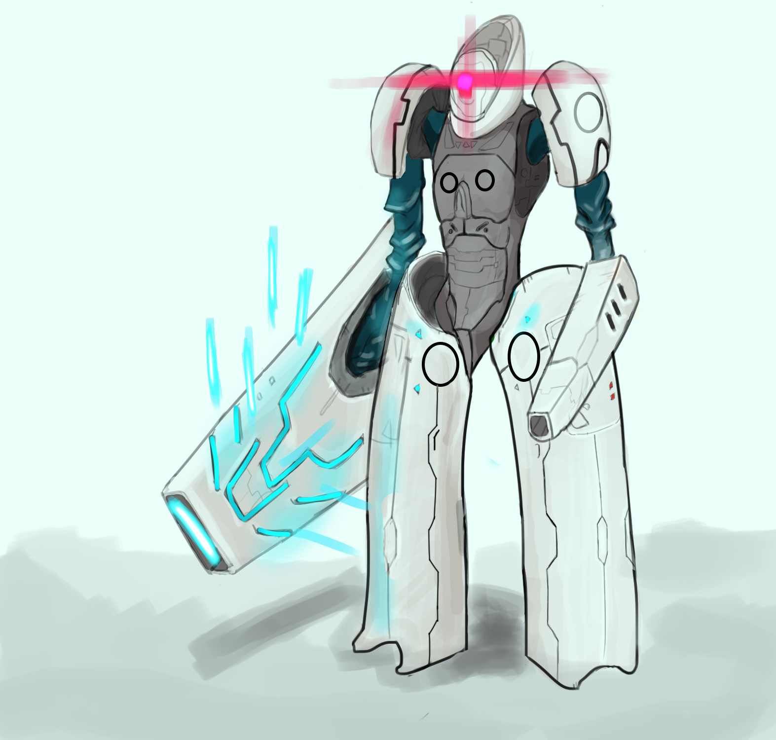 ArtStation - Futuristic Robot