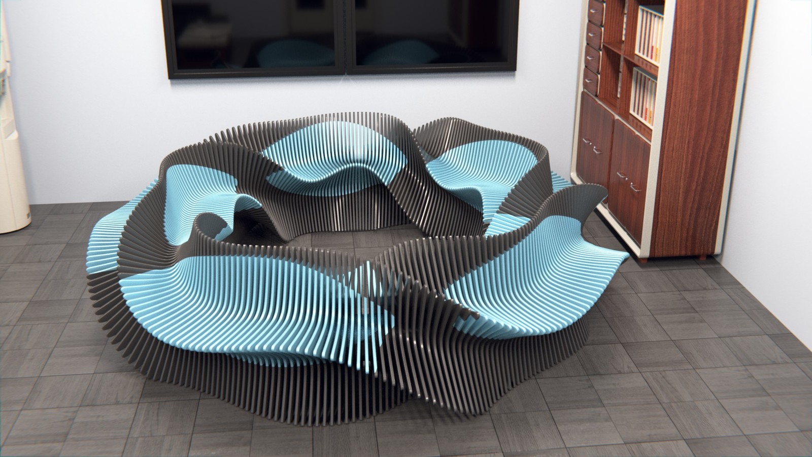 Stanislav Marchevsky - Twisted bench