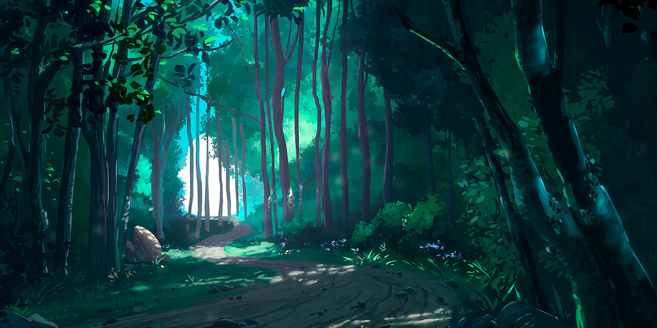 ArtStation - Forest way