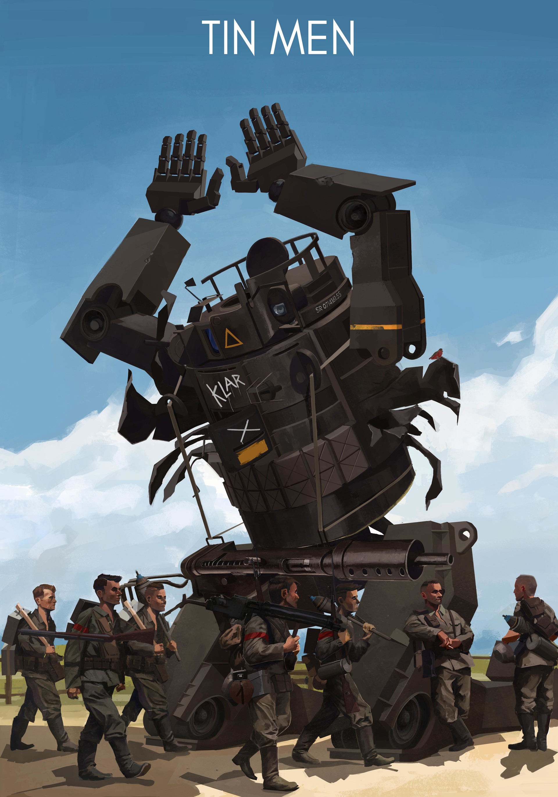 ArtStation - Tin Men - Illustration