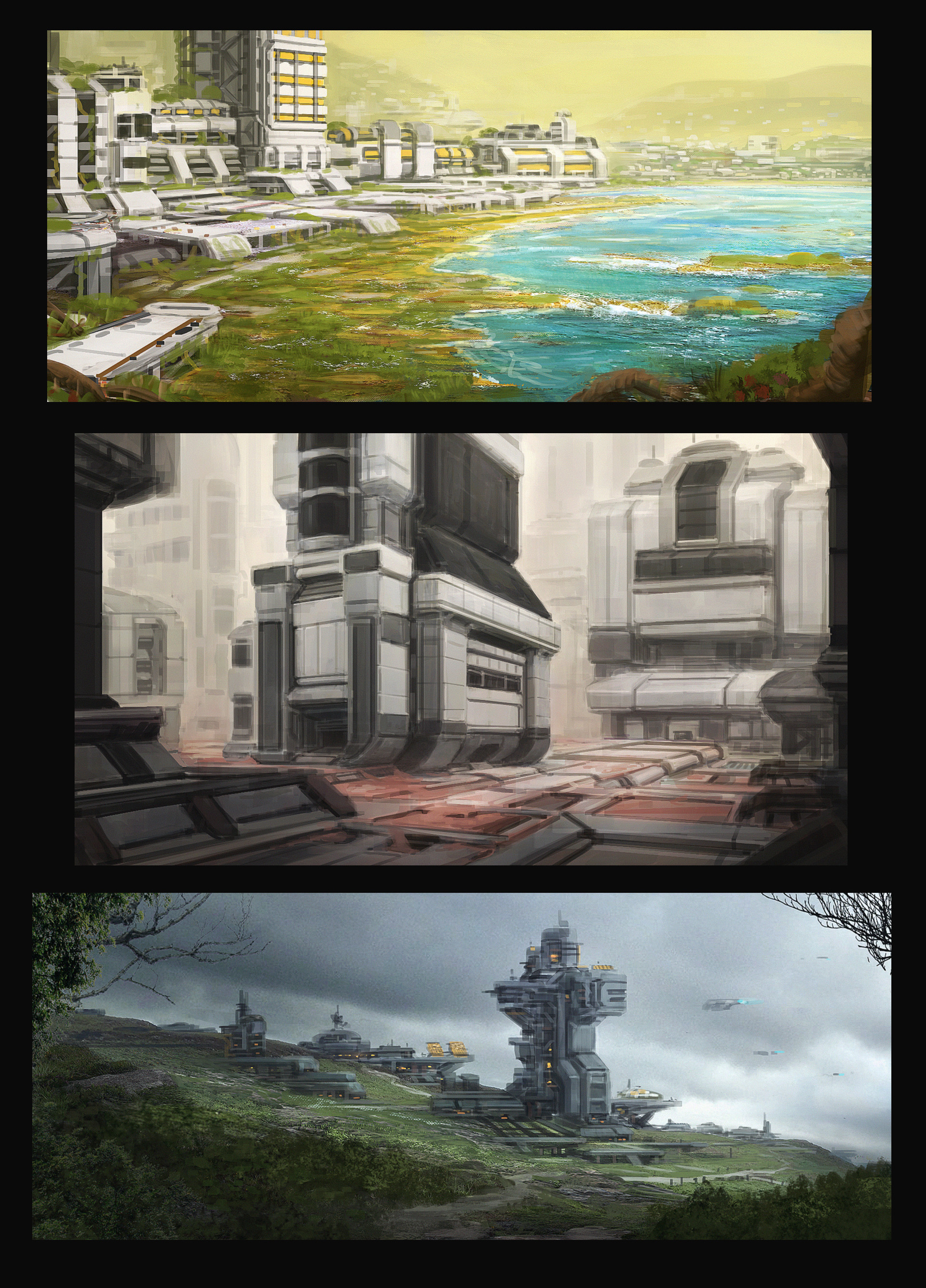 ArtStation - sci-fi colony