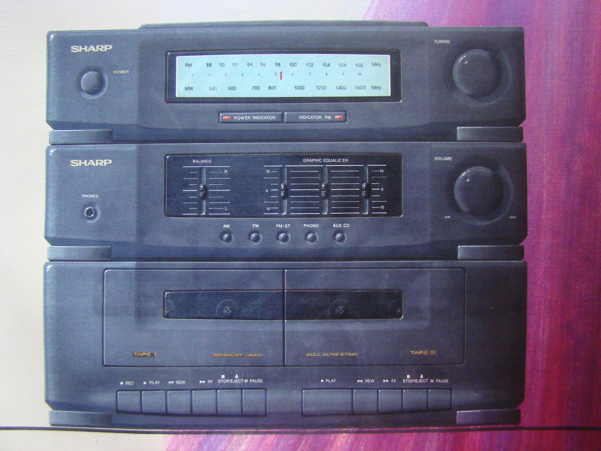 ArtStation - Old SHARP Stereos