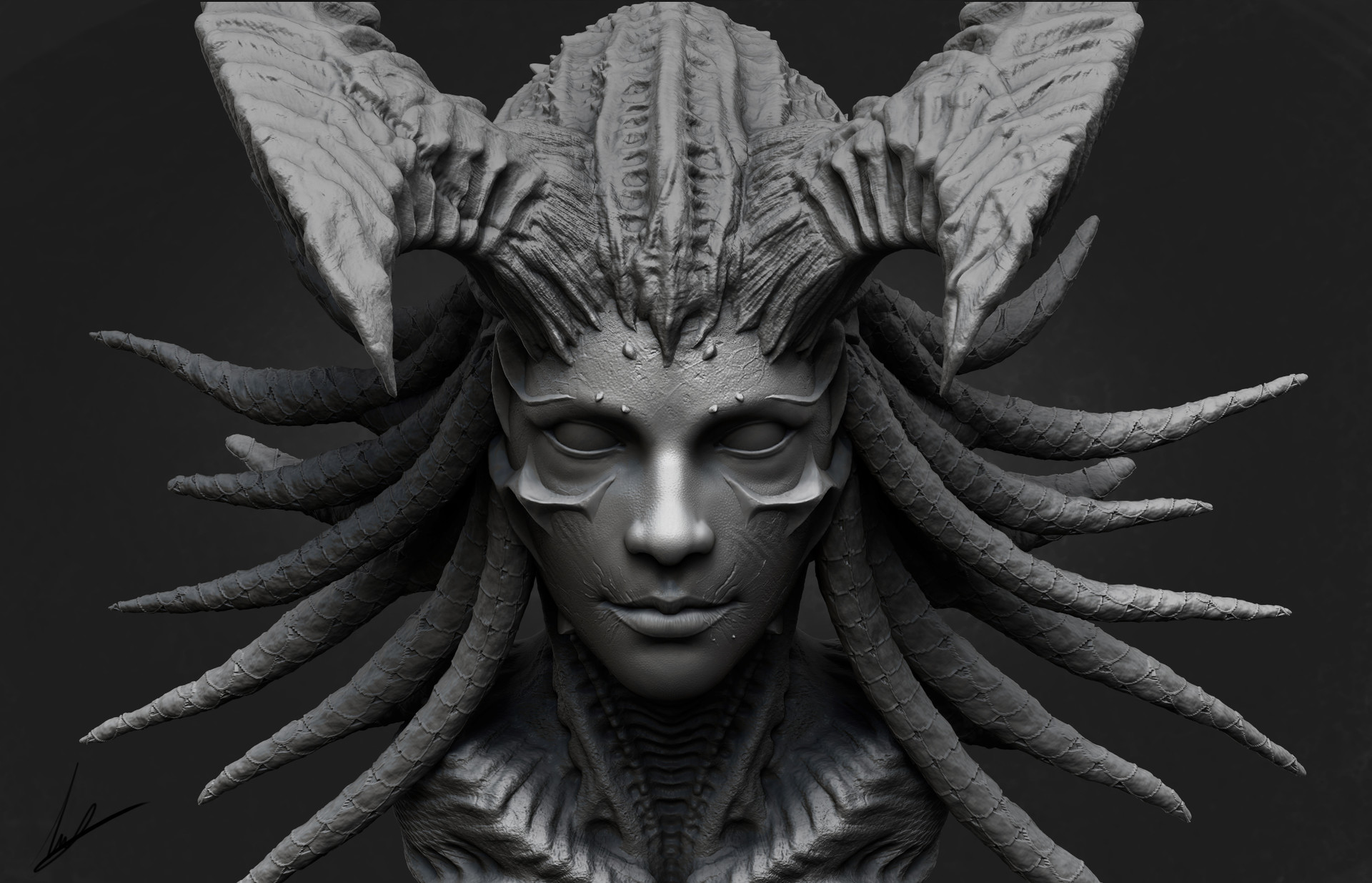 ArtStation - Lady Omen