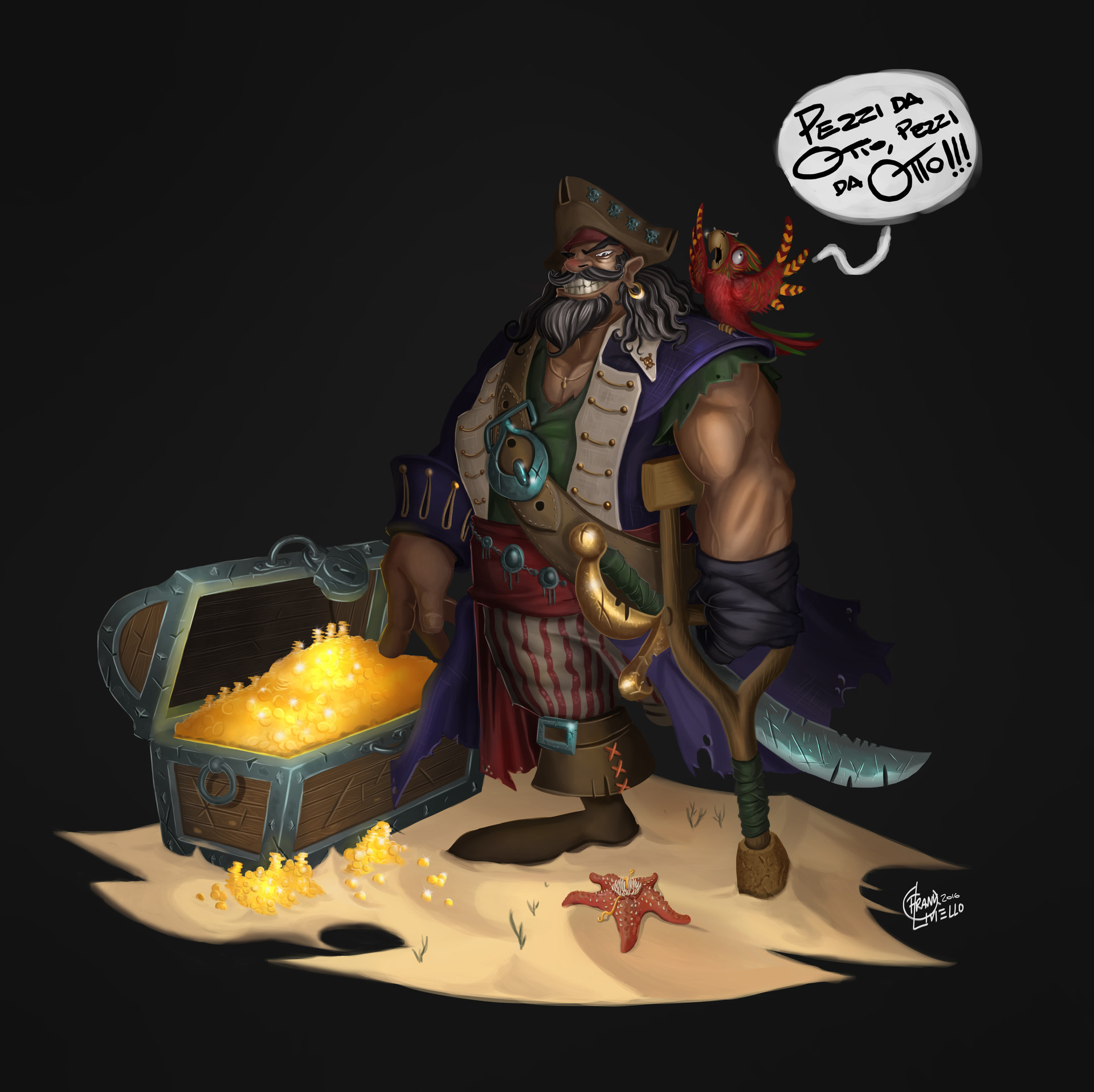 ArtStation - Long John Silver