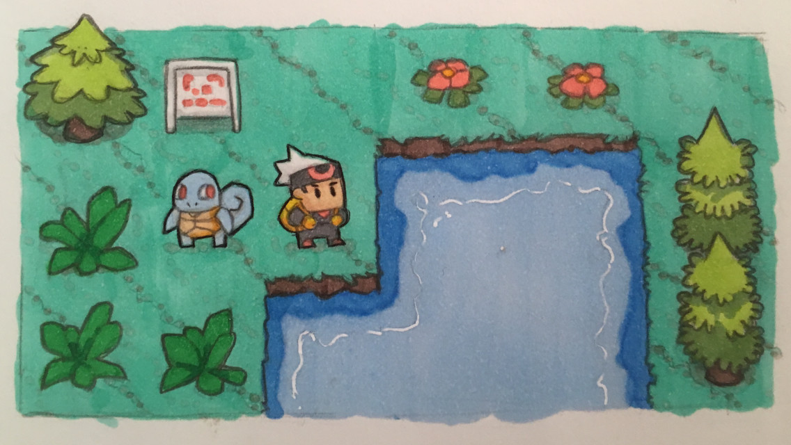 ArtStation - Pokemon GBA