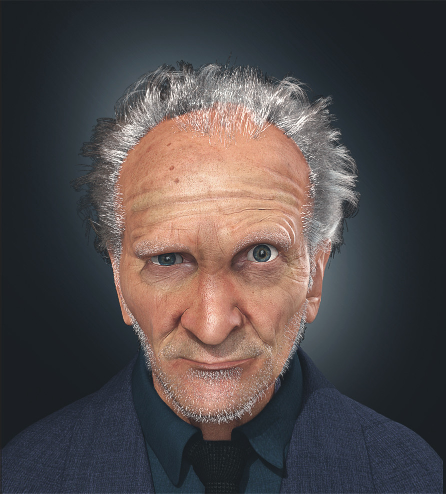ArtStation - senior citizen