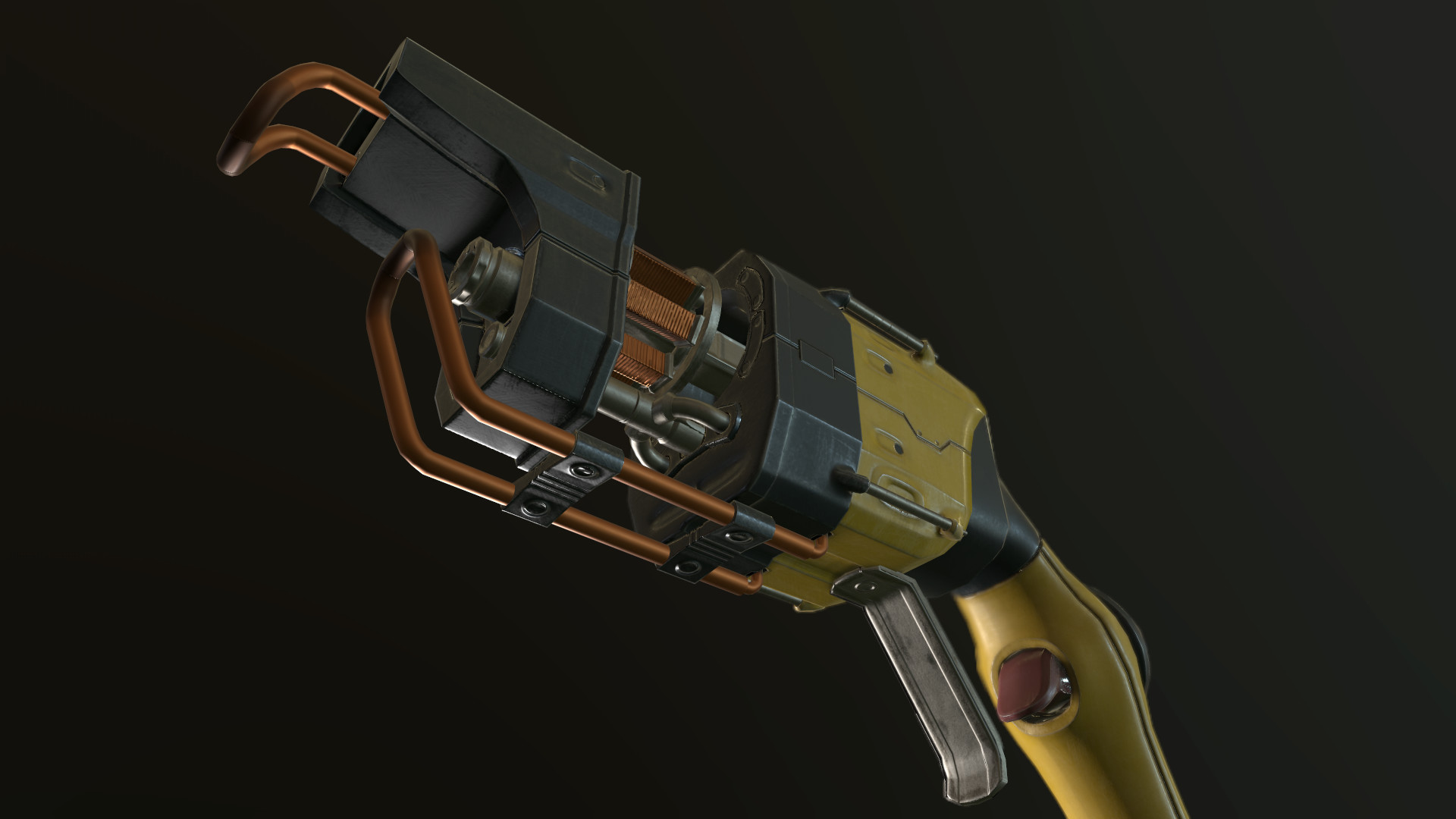 Alejandro Monzú - Low Poly Zapper Gun Tool