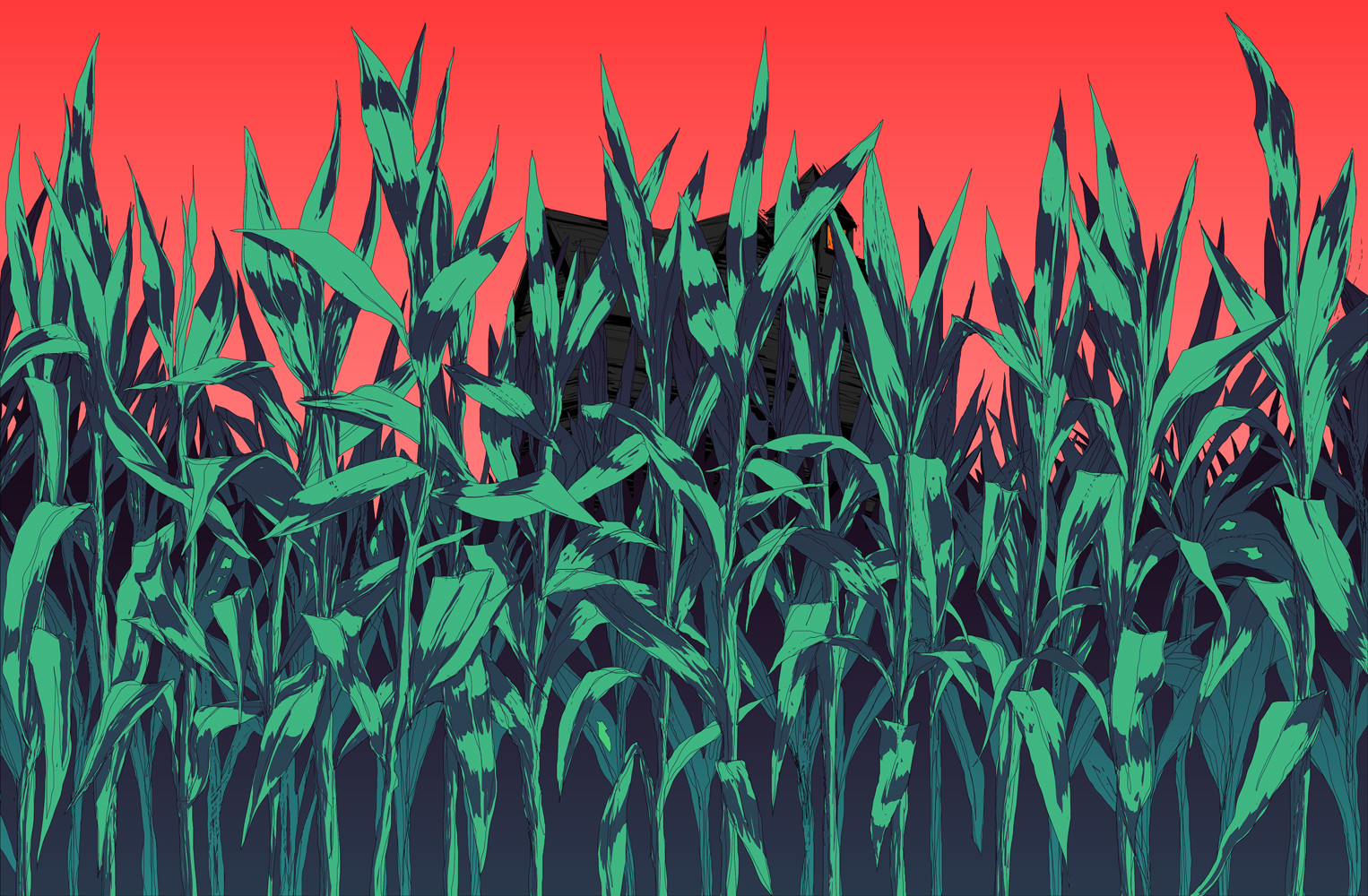 ArtStation - corn field