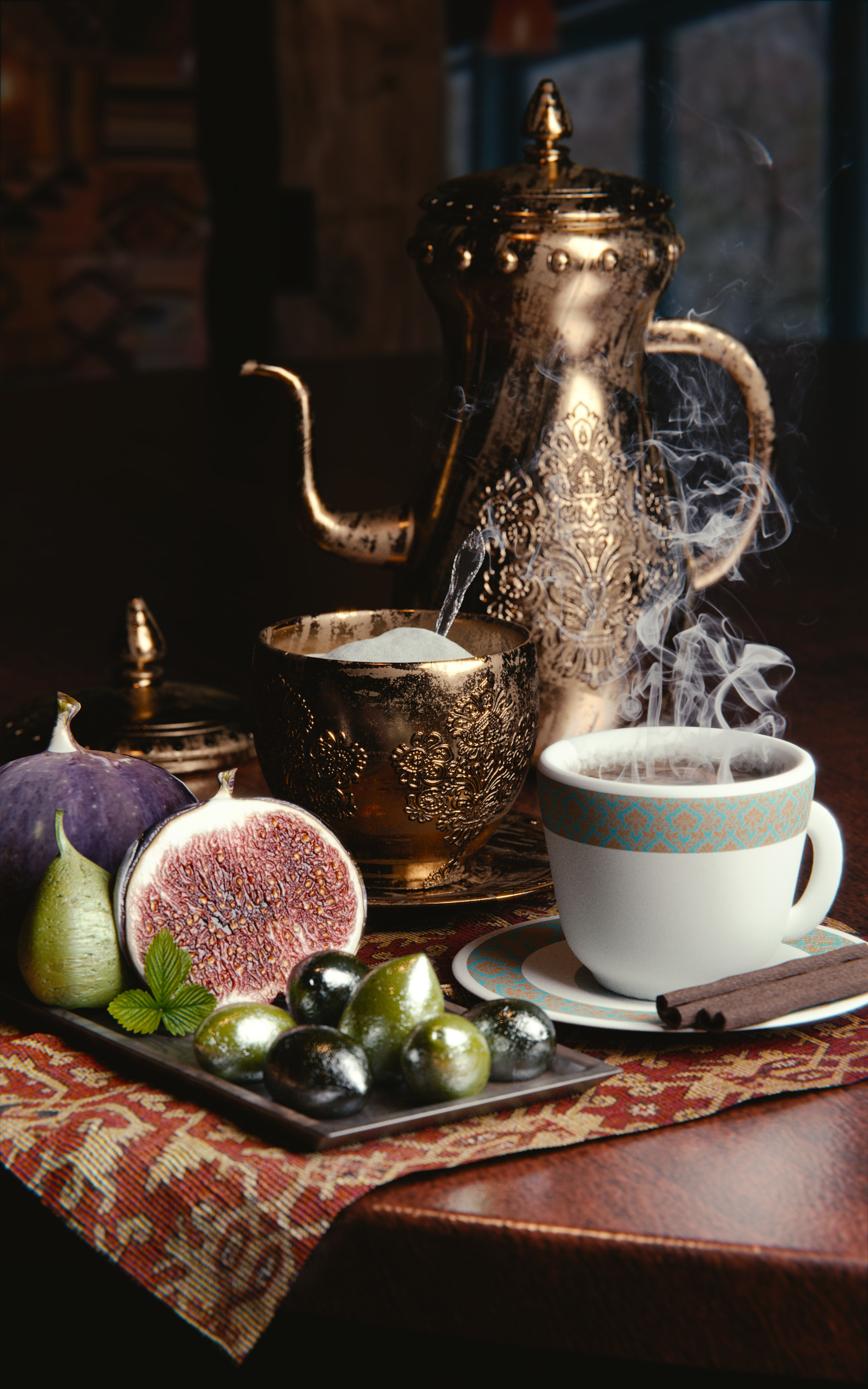 ArtStation - Turkish Cafe