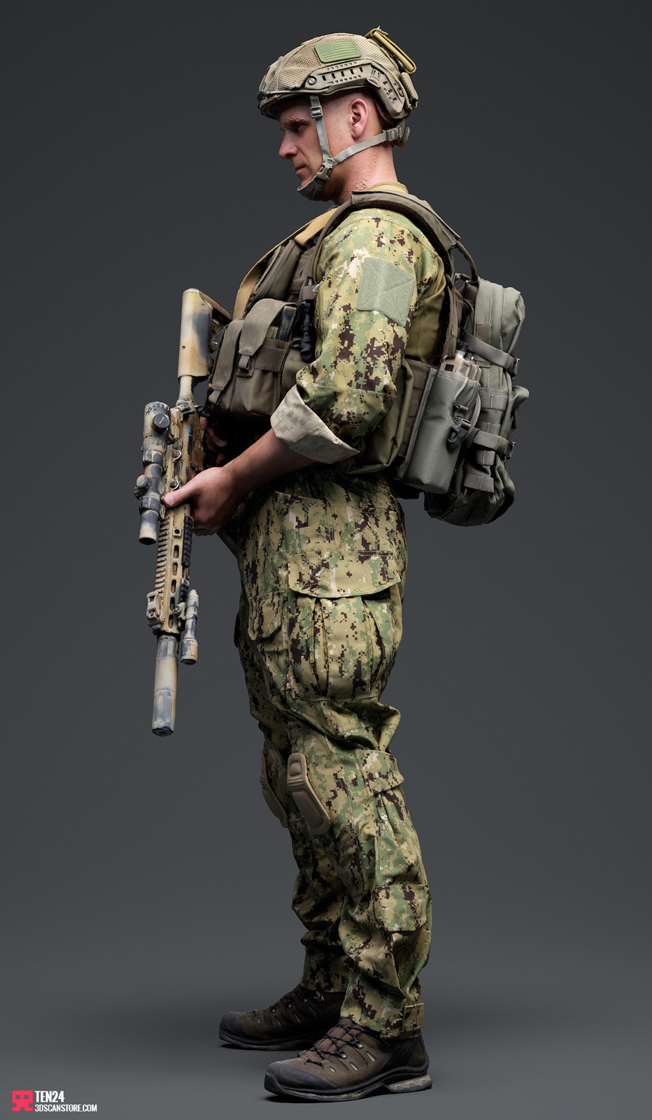 3D Scan Store - AOR 2 Military Body Scans