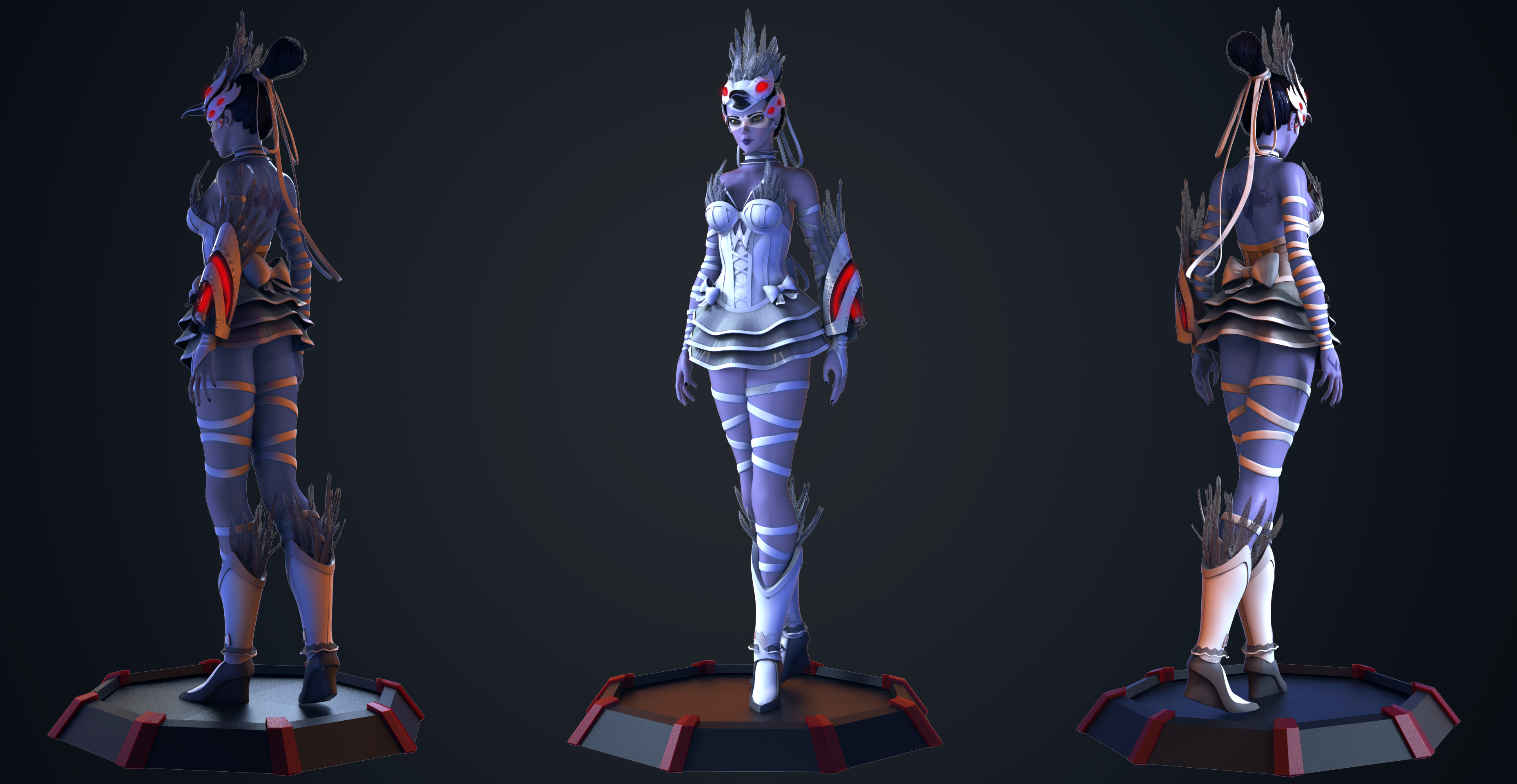 Luis Ramos - Widowmaker Odette skin - FanArt