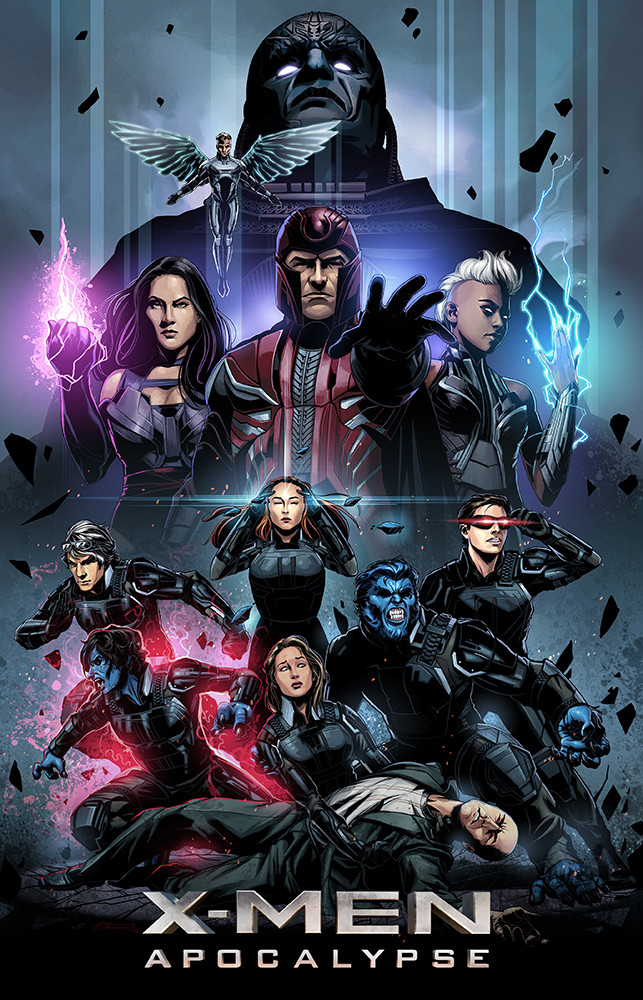 ArtStation - X-men: Apocalypse (Promotional art)