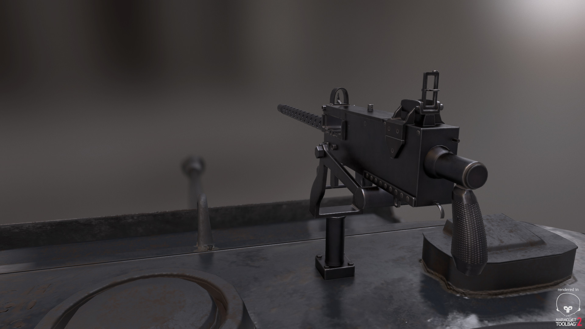 ArtStation - M4A3E8 Sherman Turret