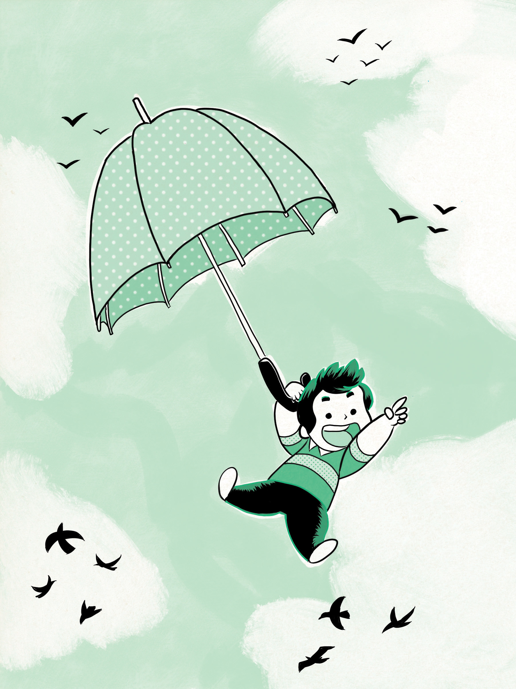 ArtStation - Umbrella Adventure