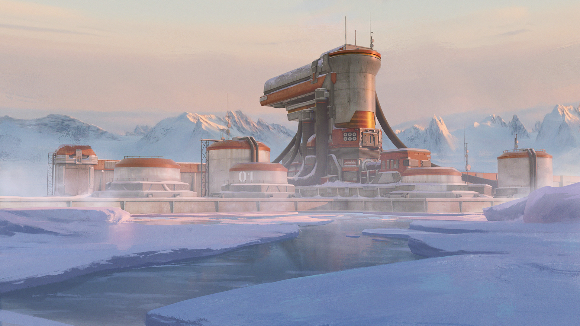 ArtStation - Arctic Facility