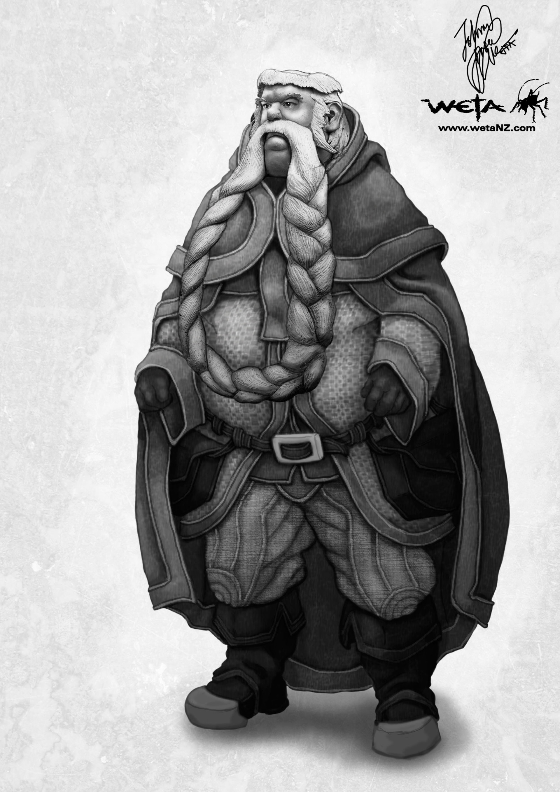 how to draw hobbit characters