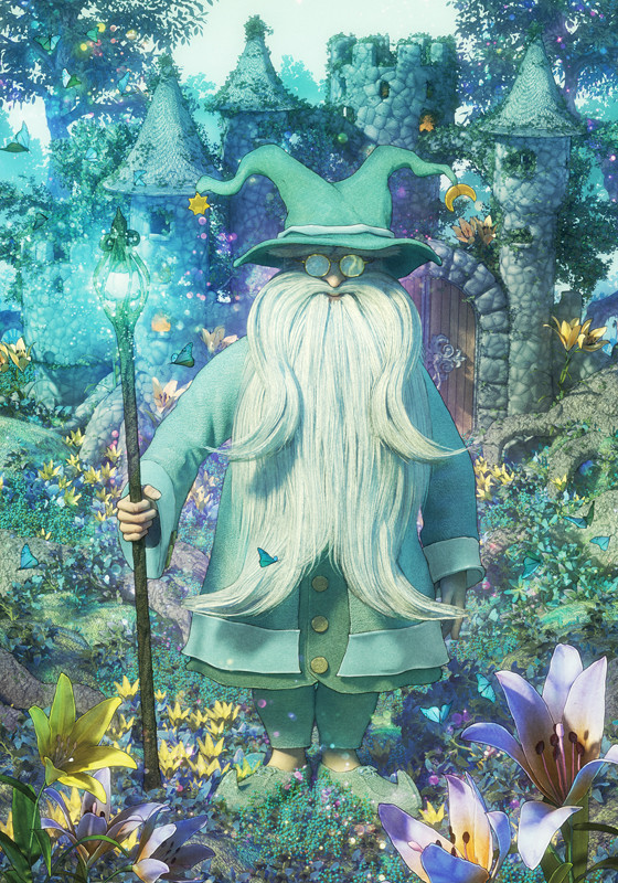 ArtStation - "The Wizard" for a board game