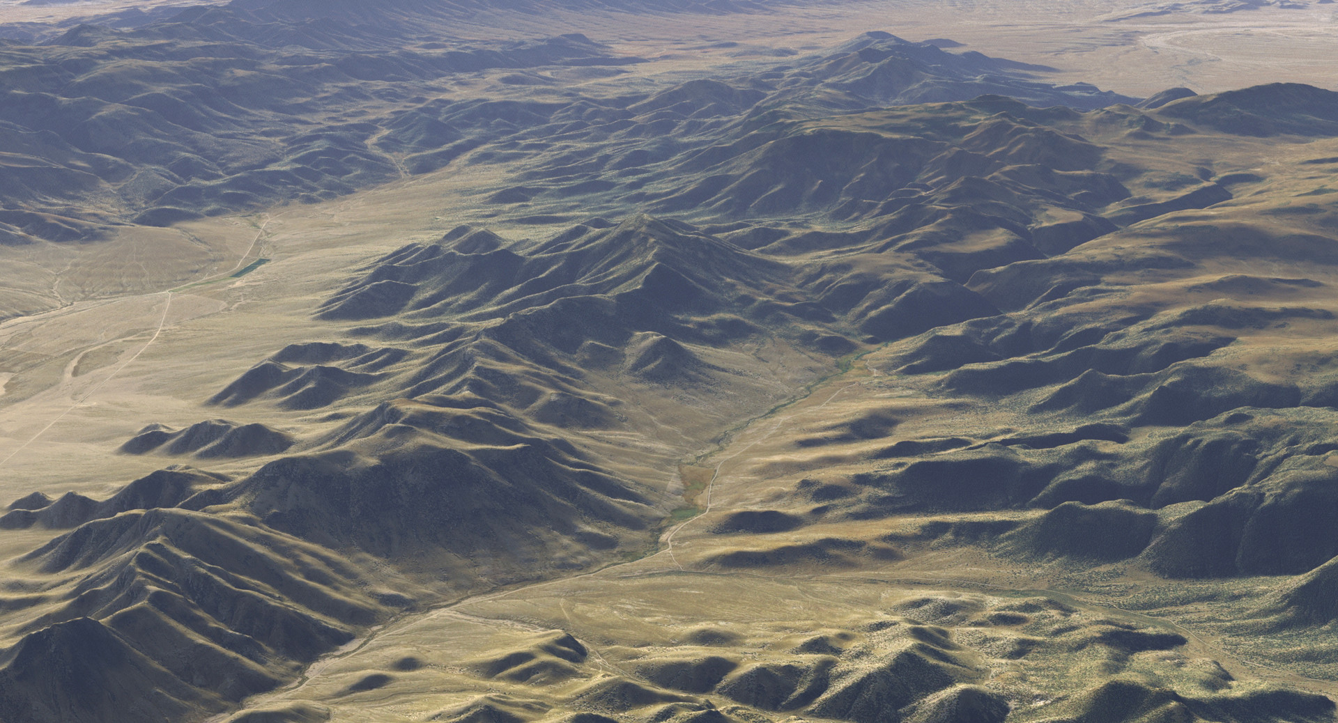 ArtStation - Large Scale Terrain - Nevada