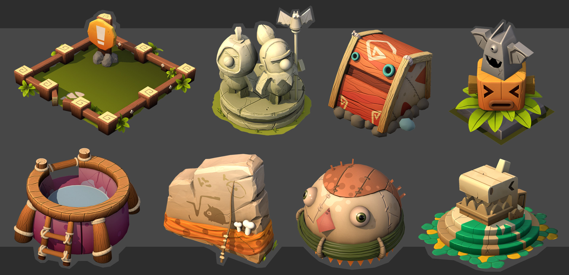 ArtStation - Mobile Assets
