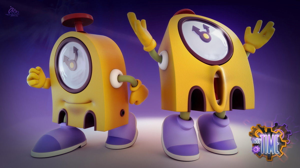 ArtStation - Time man