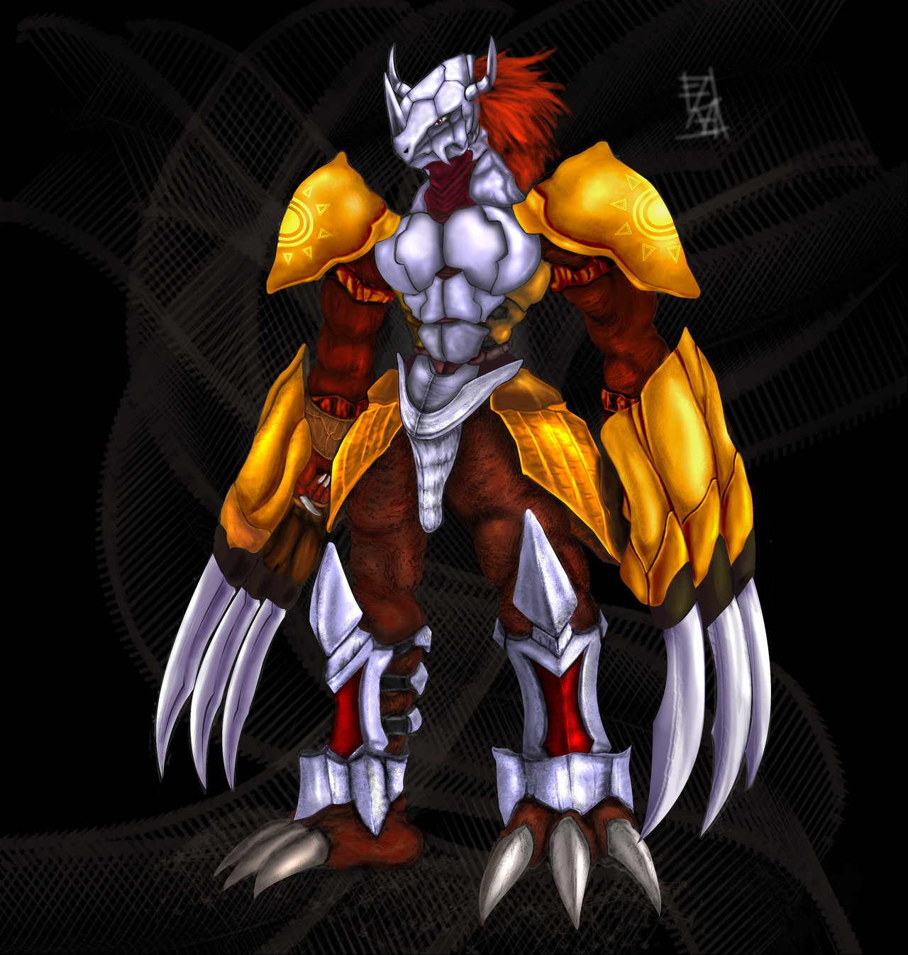 ArtStation - wargreymon digital