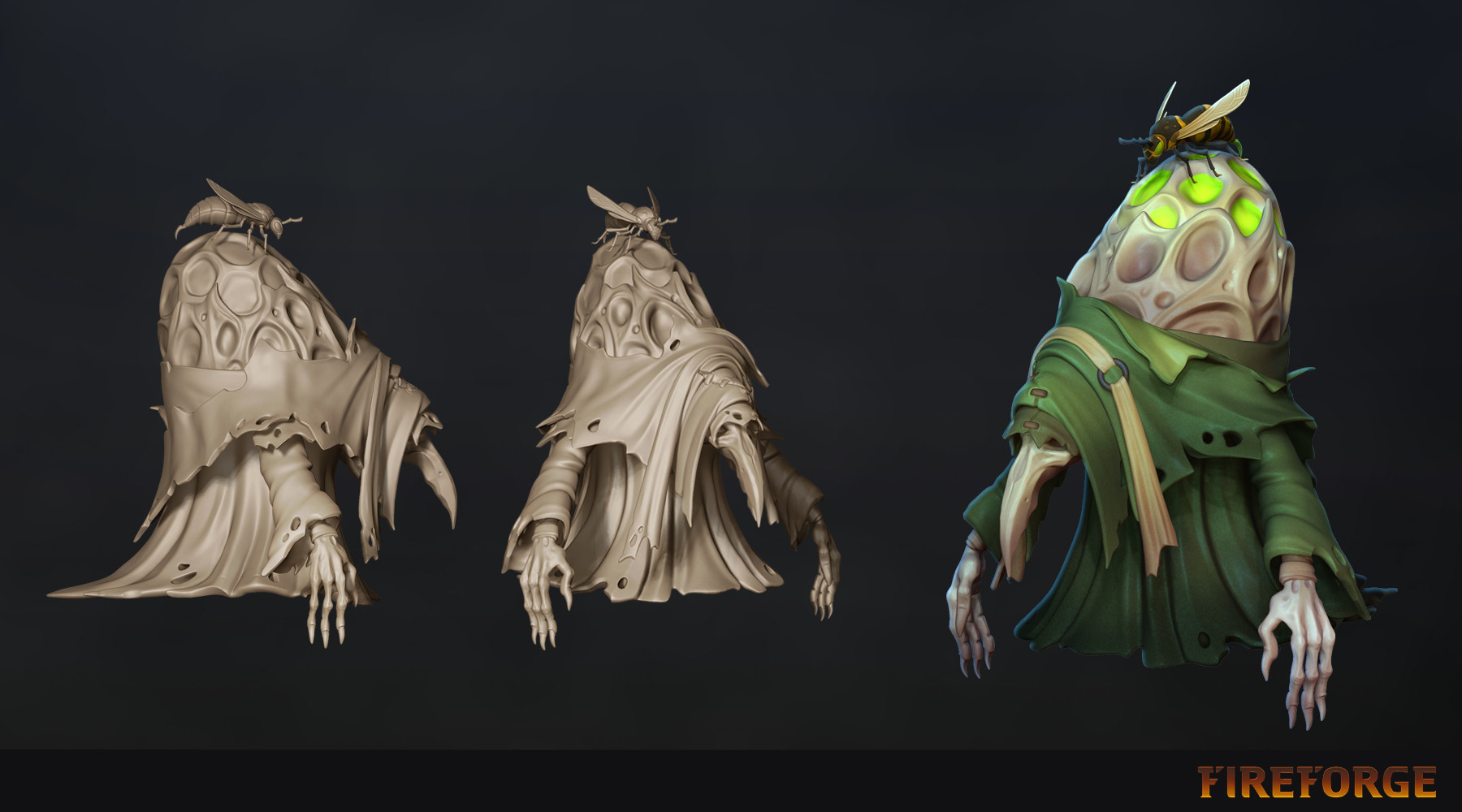 ArtStation - Druid Mage and Priest