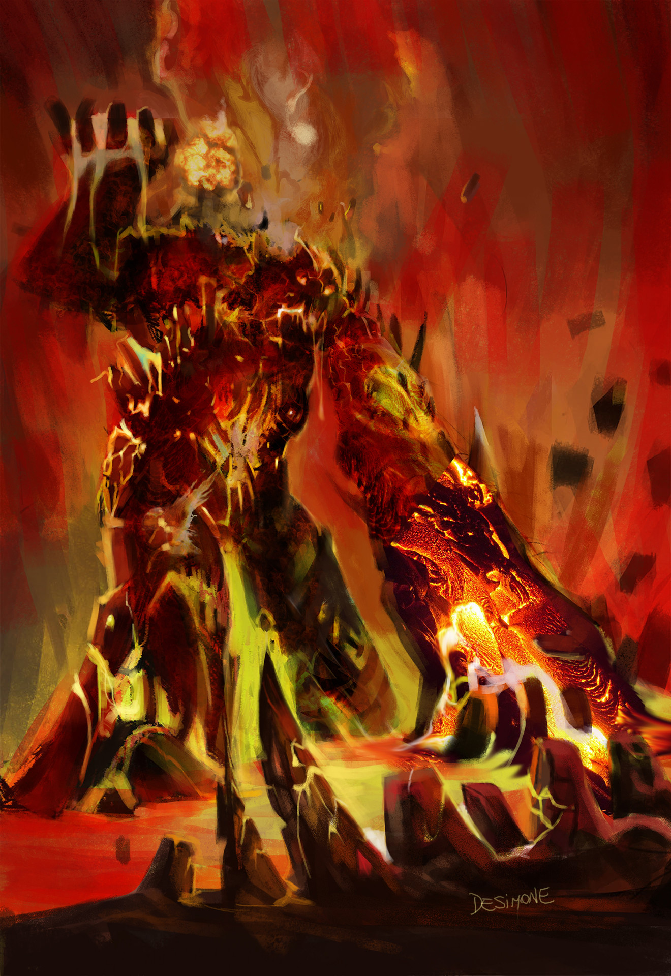 ArtStation - Coloso de Fuego