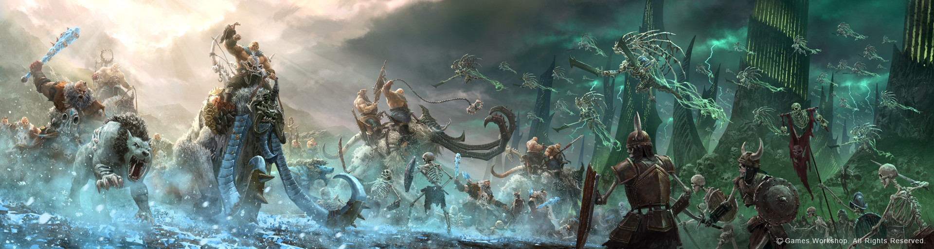 Beastclaw vs Morghast by Shen Fei : r/ImaginaryWarhammer