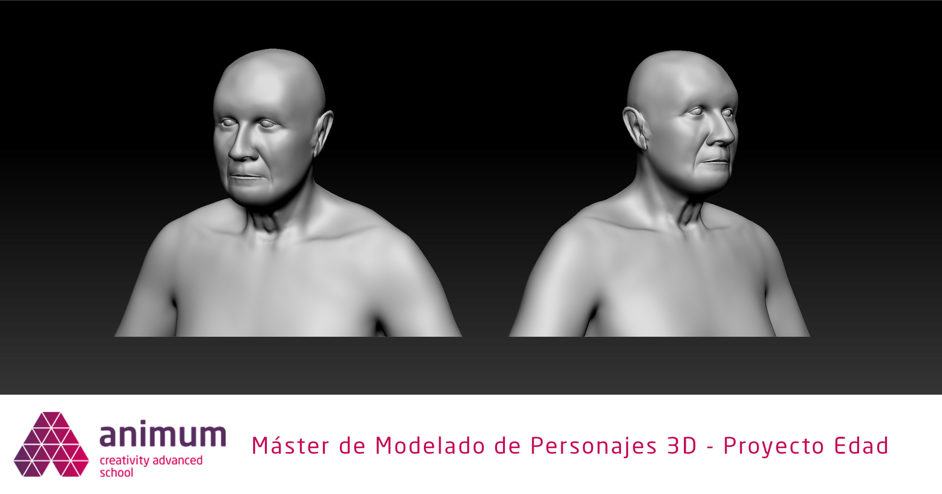 ArtStation - Elderly human study