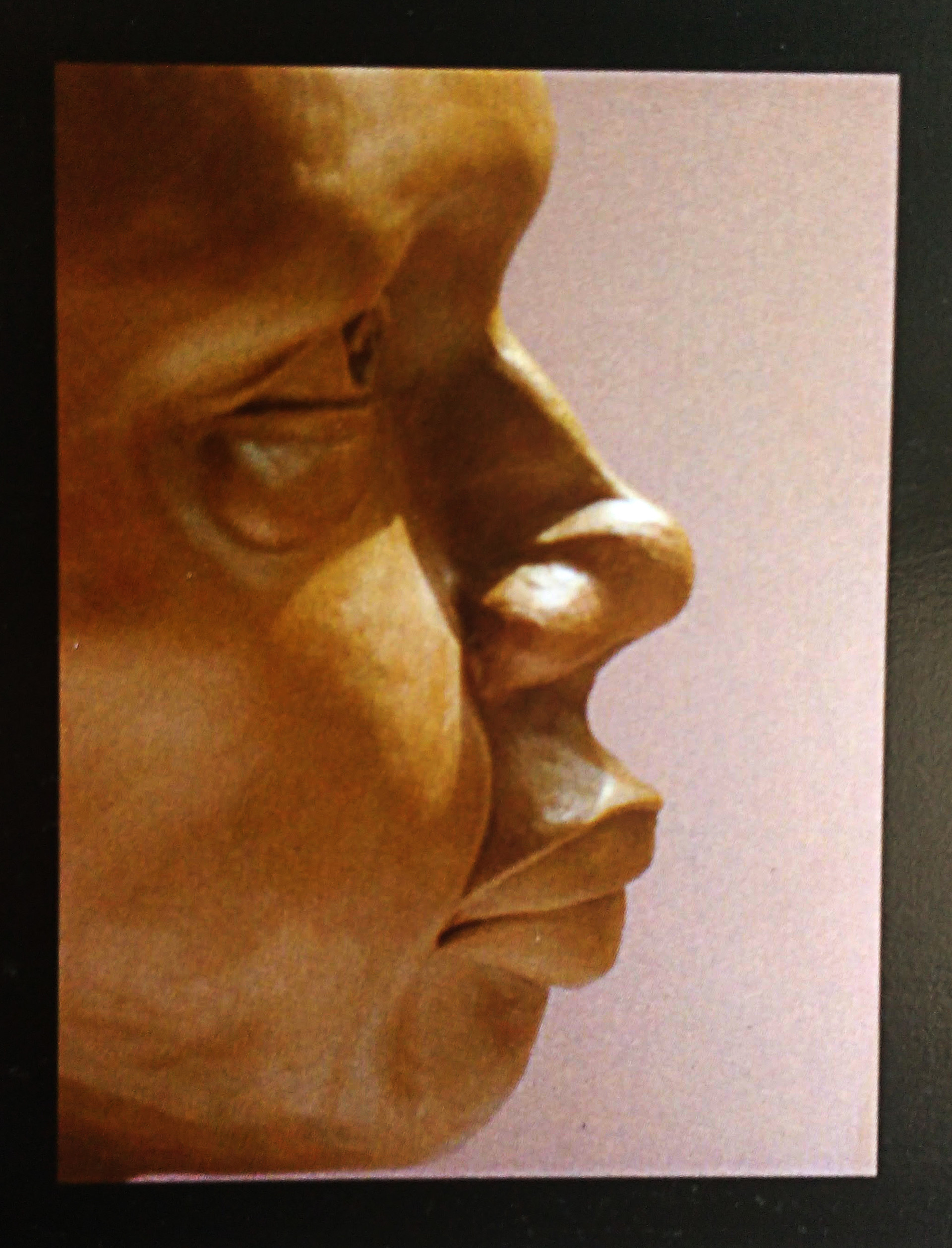 ArtStation - head study clay