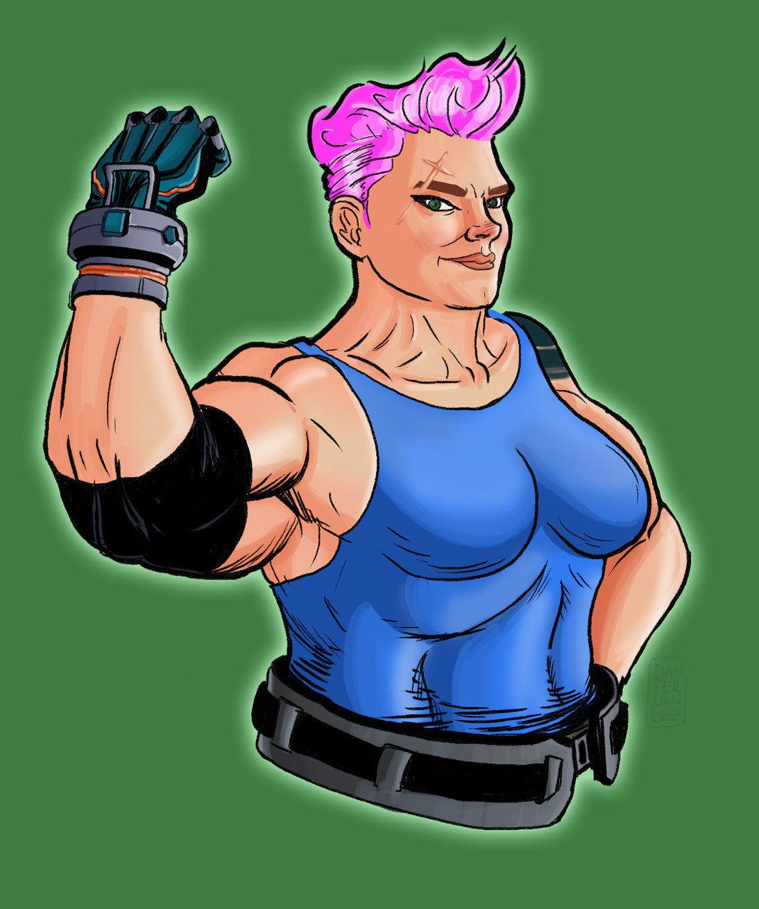 how to draw zarya from overwatch