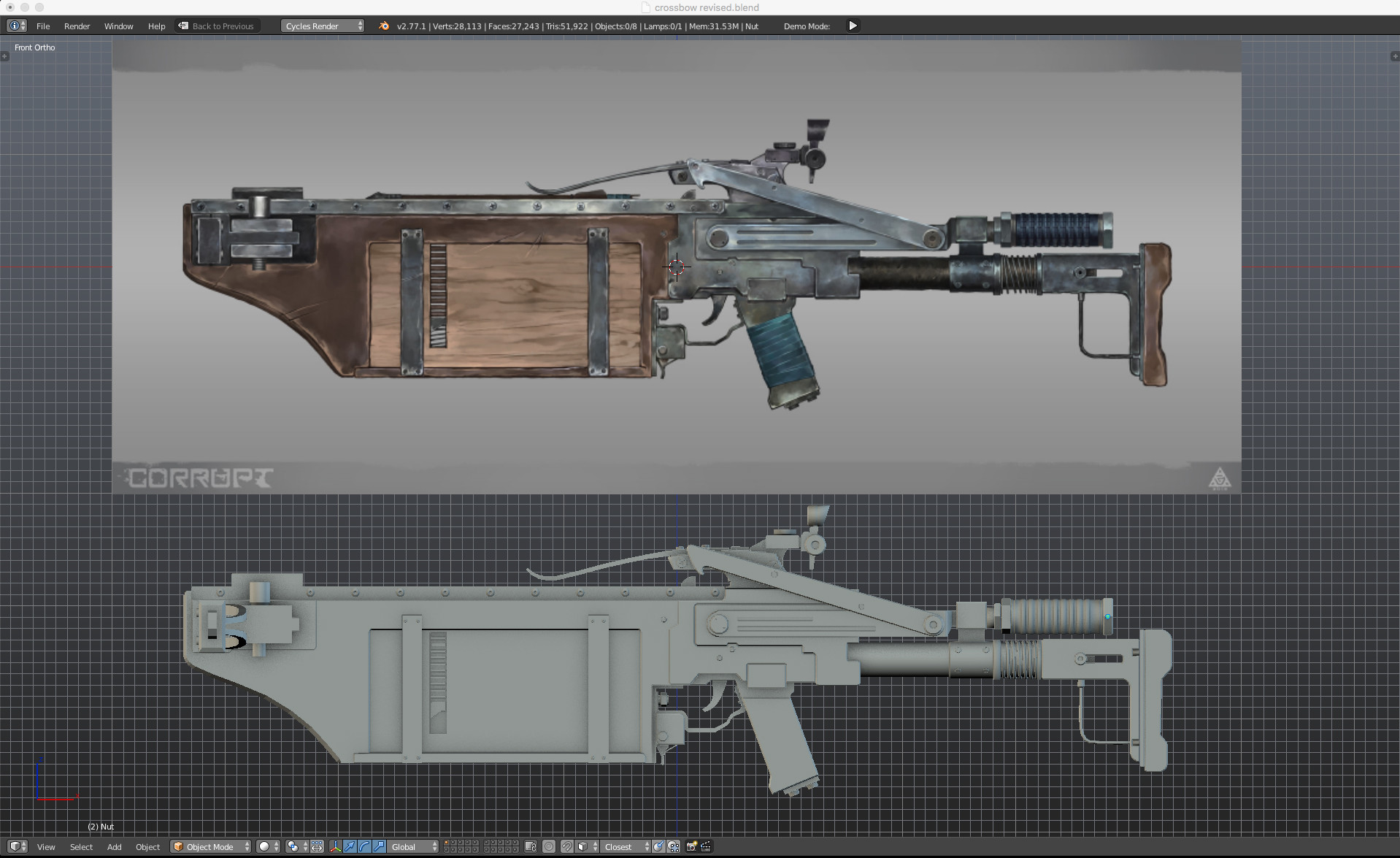 ArtStation - Cross bow