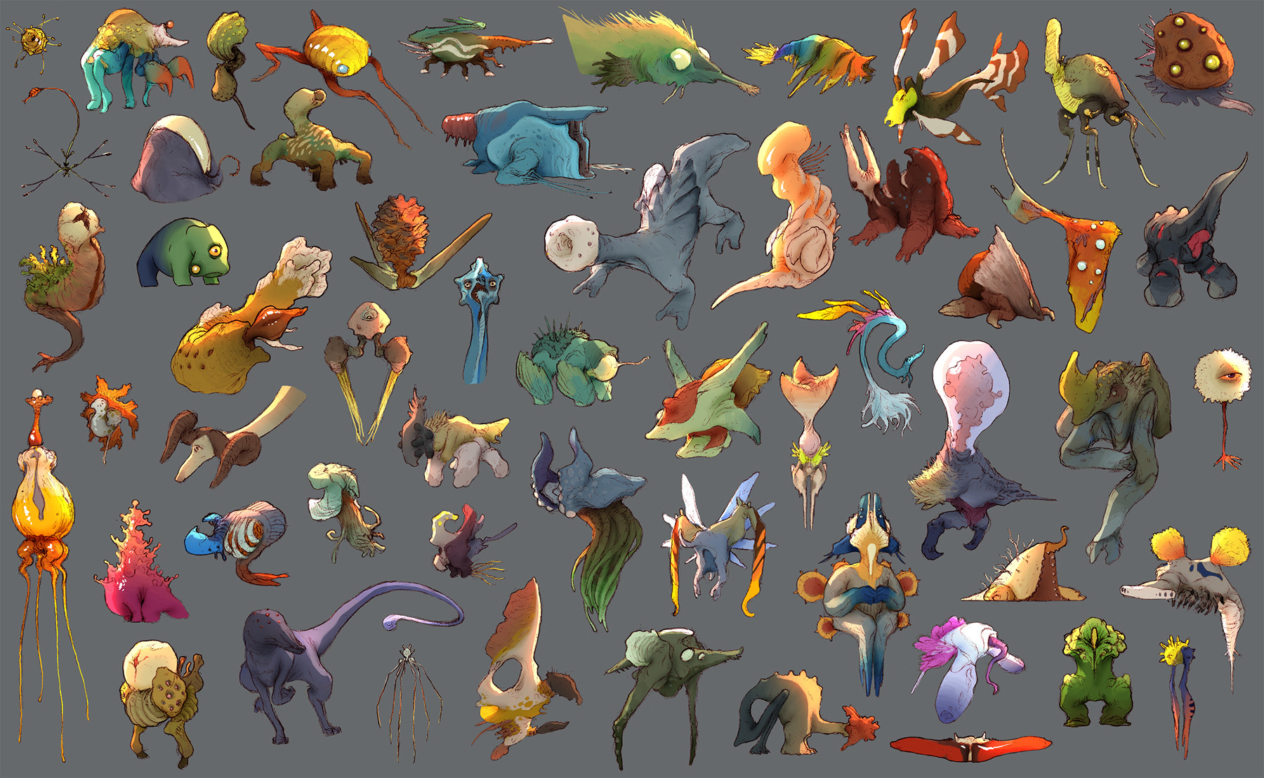 ArtStation - Sketchbook Monsters 6