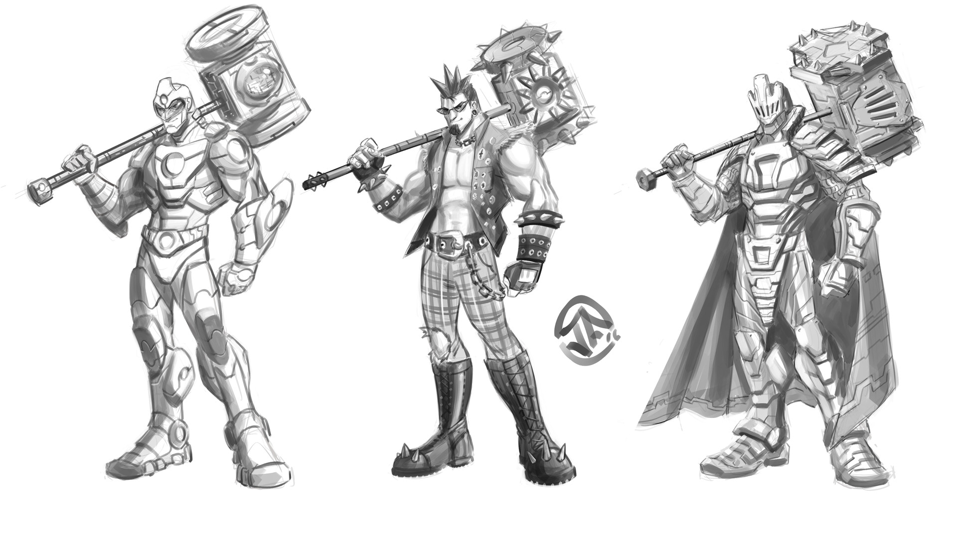 ArtStation - Jayce Conept practice