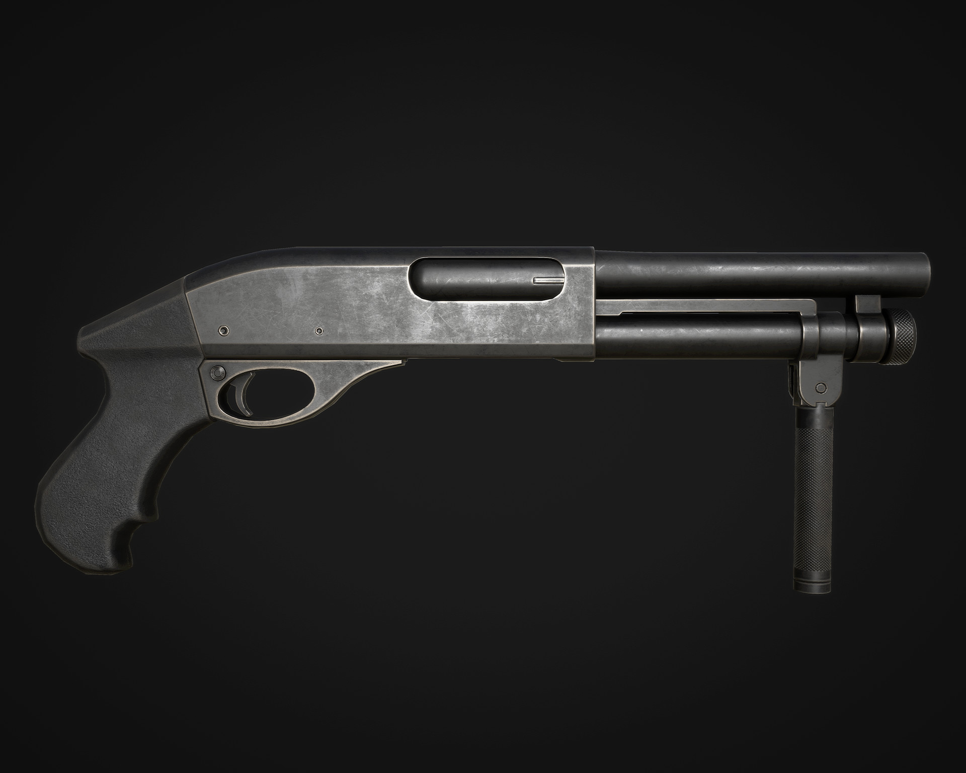 ArtStation - Super Shorty - Game Ready Shotgun