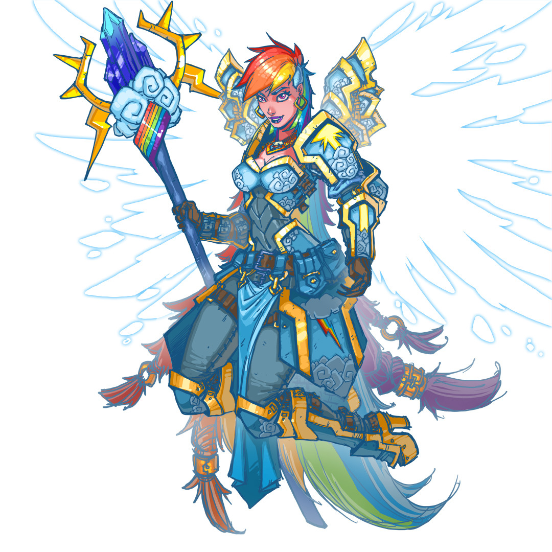 ArtStation - Rainbow Dash