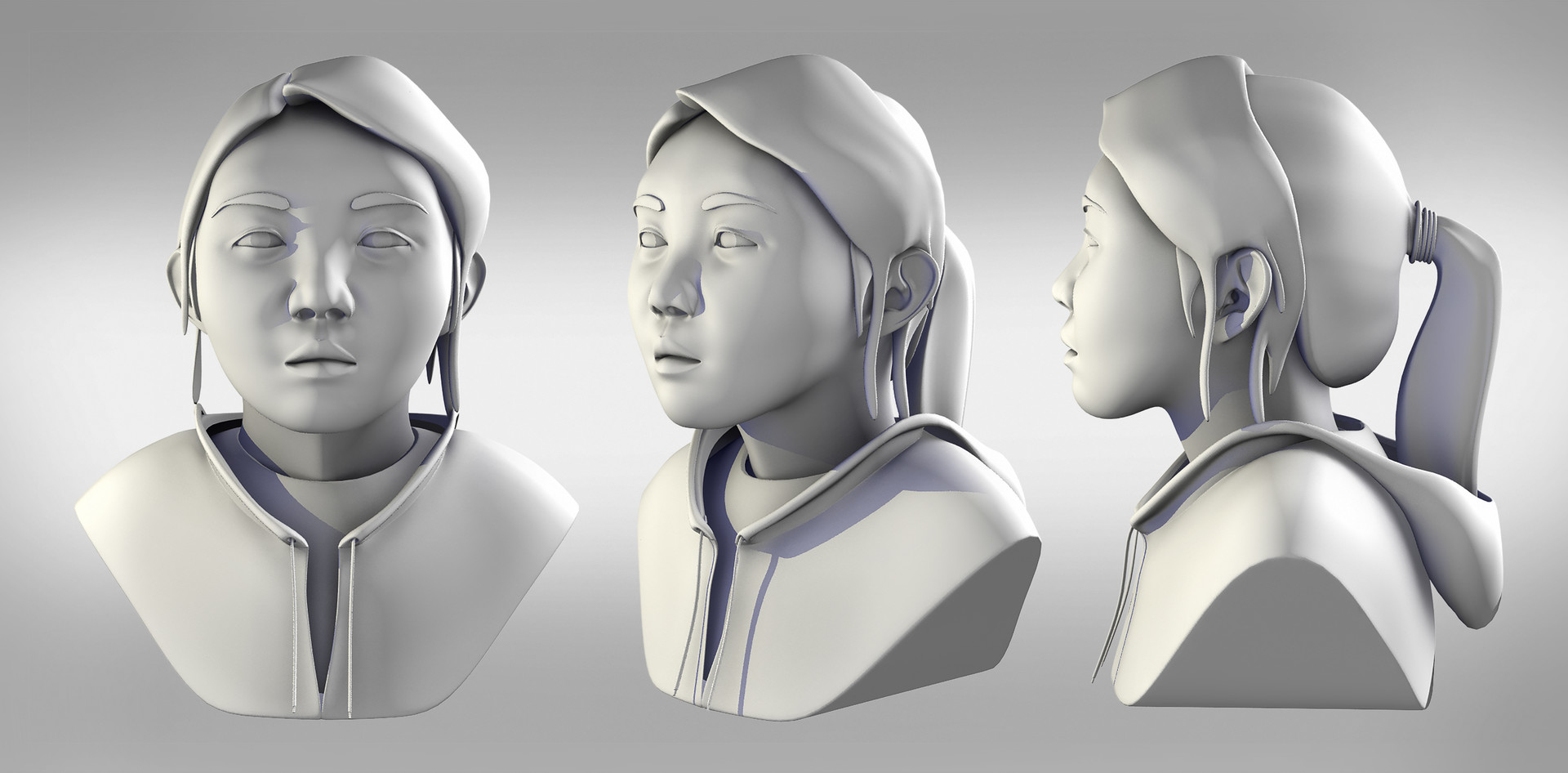 ArtStation - Head Bust