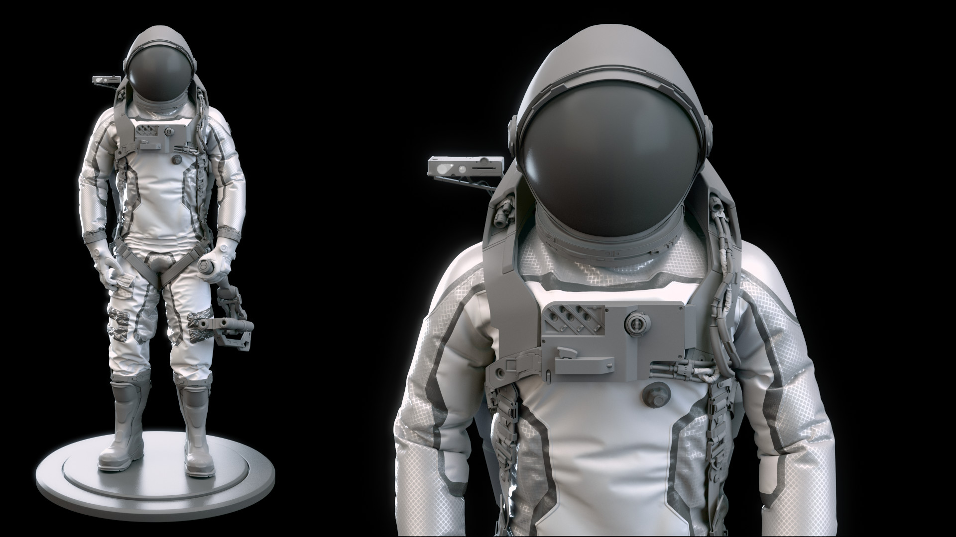 Alex Mueller - Perlefein - CGI Astronaut