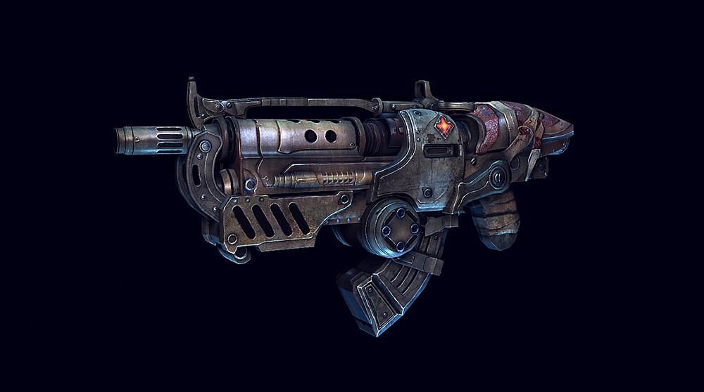 ArtStation - GOW_gun