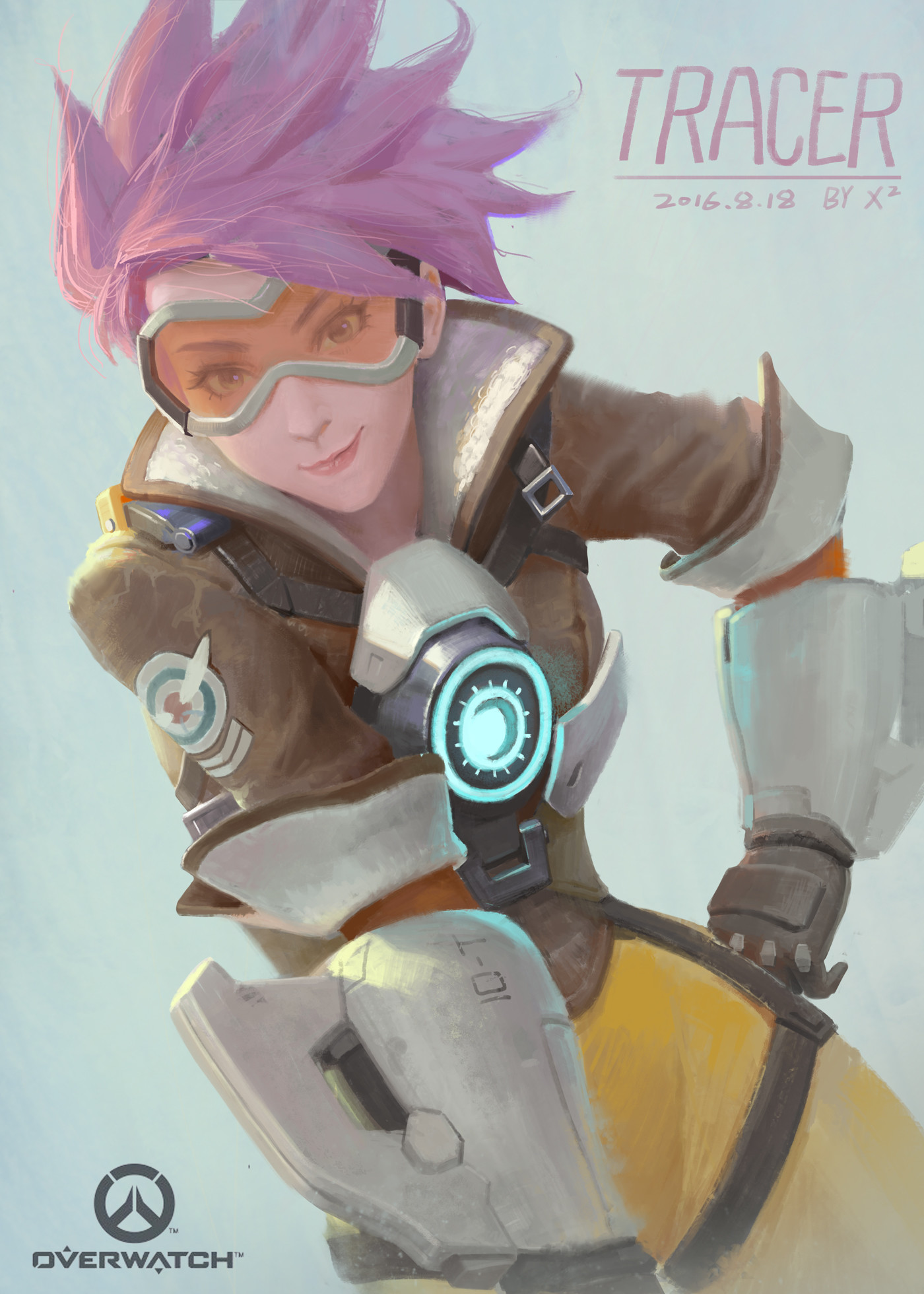 ArtStation - Pink Hair Tracer