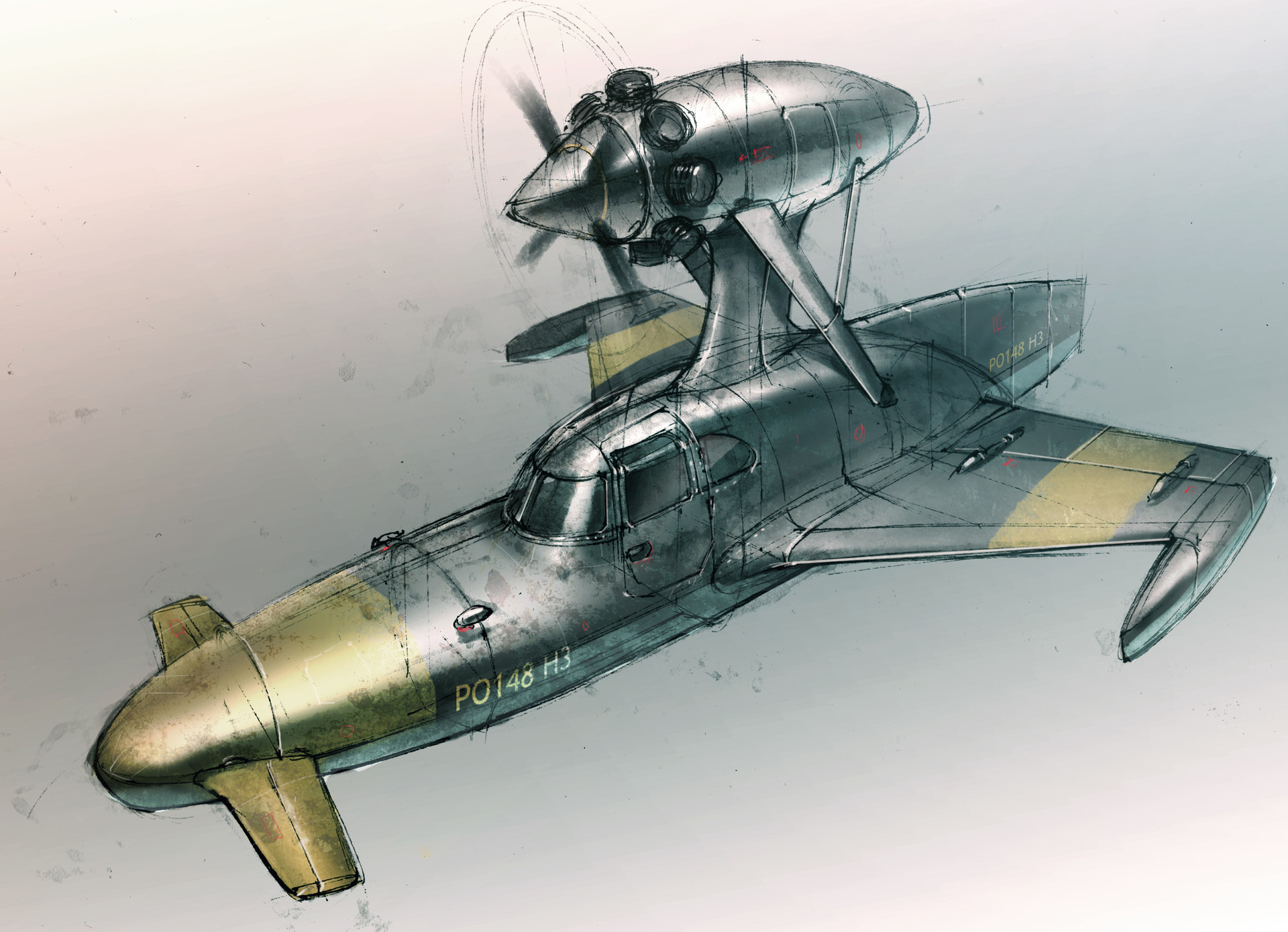 ArtStation - Seaplane